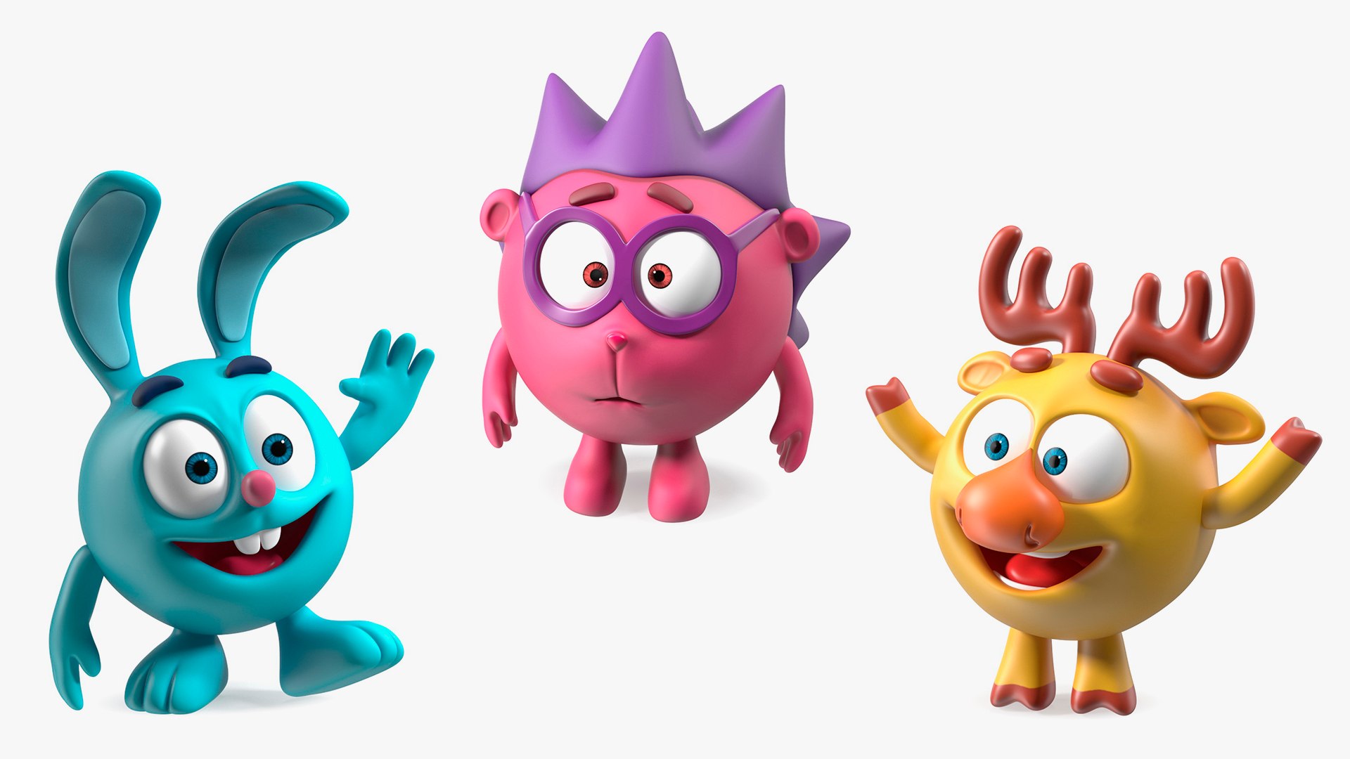 3D KikoRiki Characters Collection 2 - TurboSquid 2138211