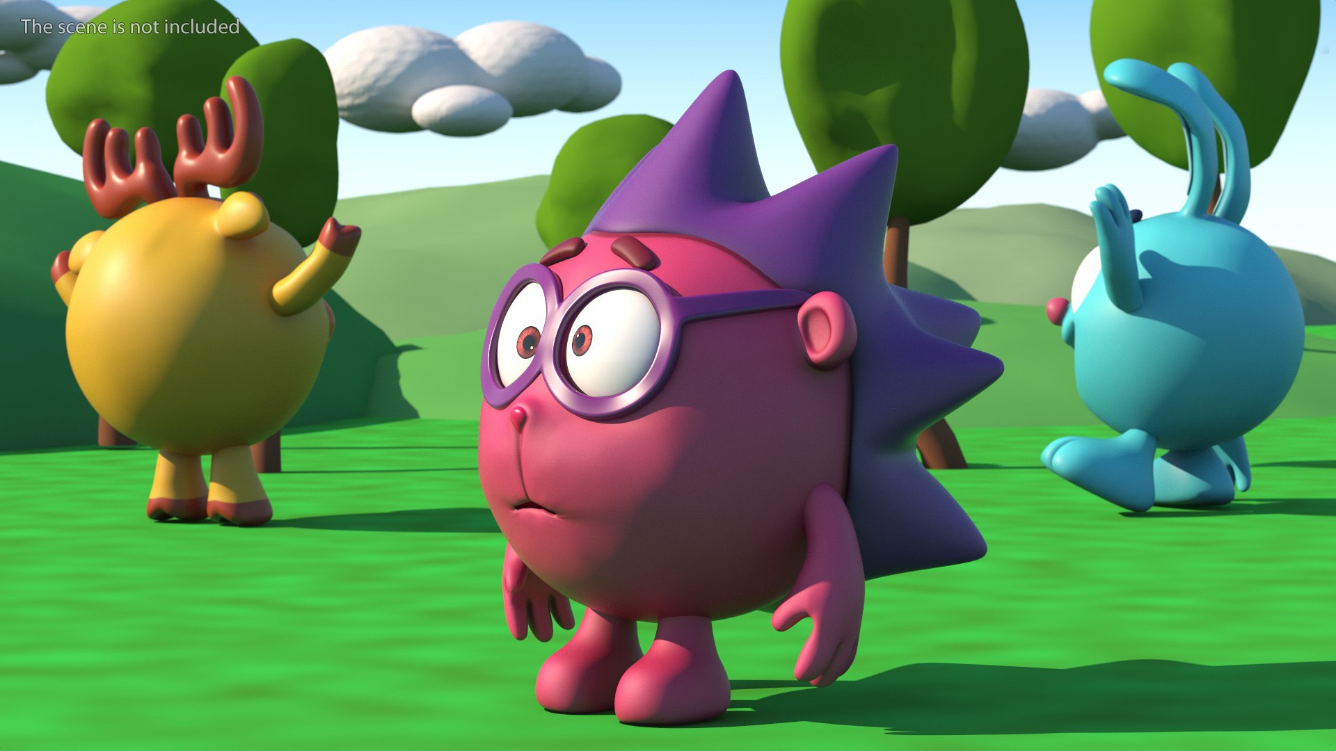 3D KikoRiki Characters Collection 2 - TurboSquid 2138211