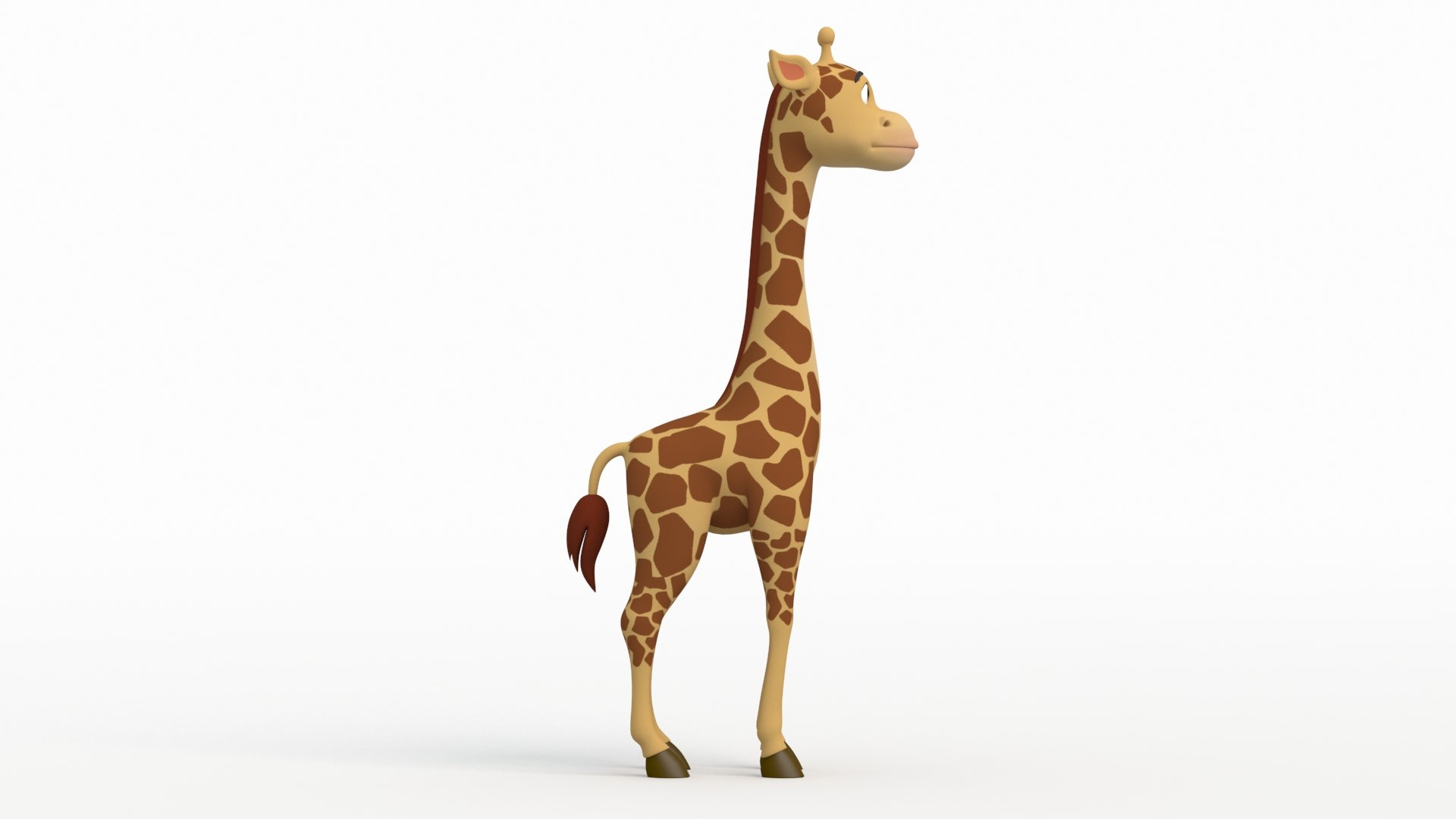 Giraffe 3D model - TurboSquid 2165413