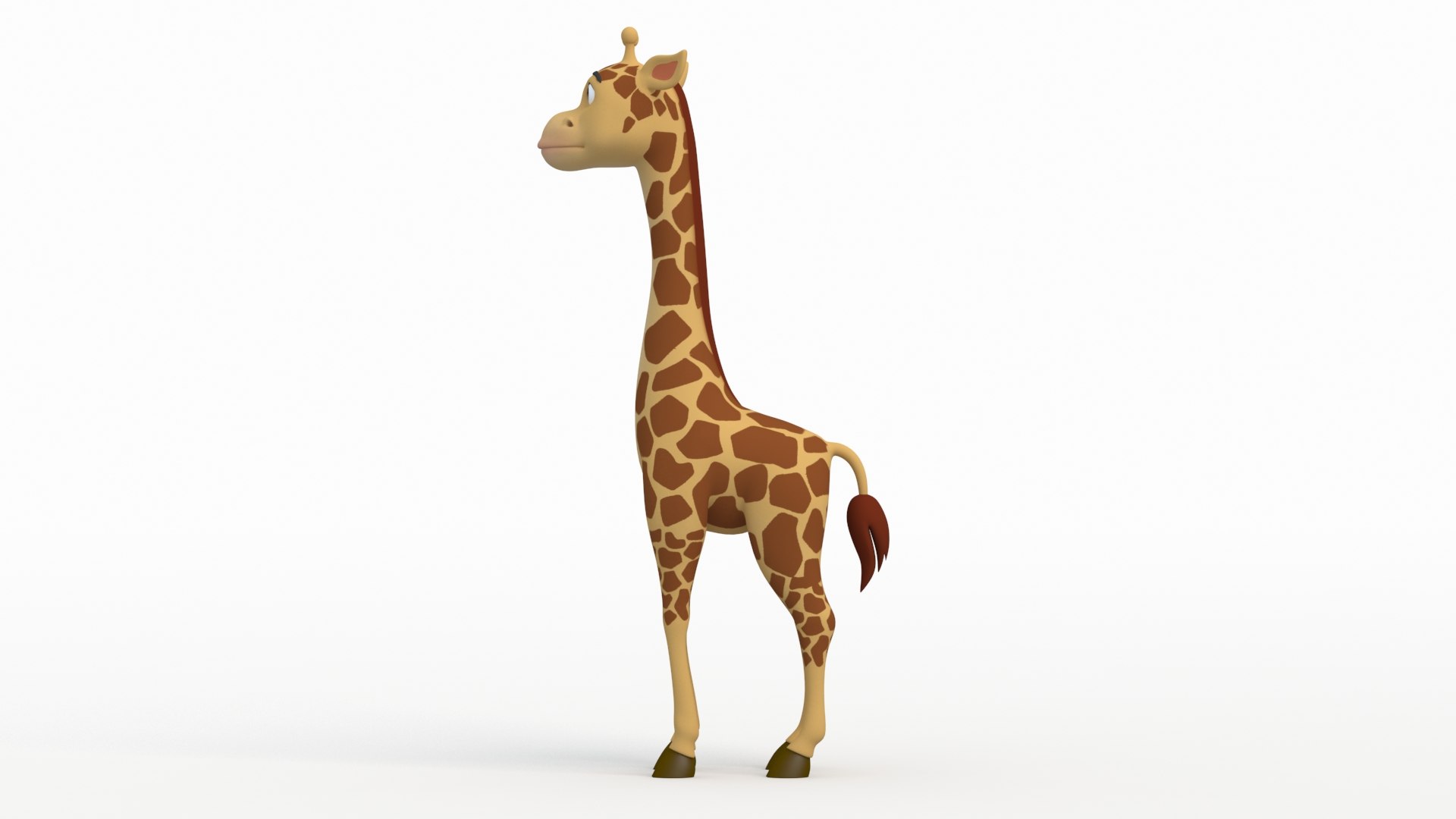 Giraffe 3D model - TurboSquid 2165413
