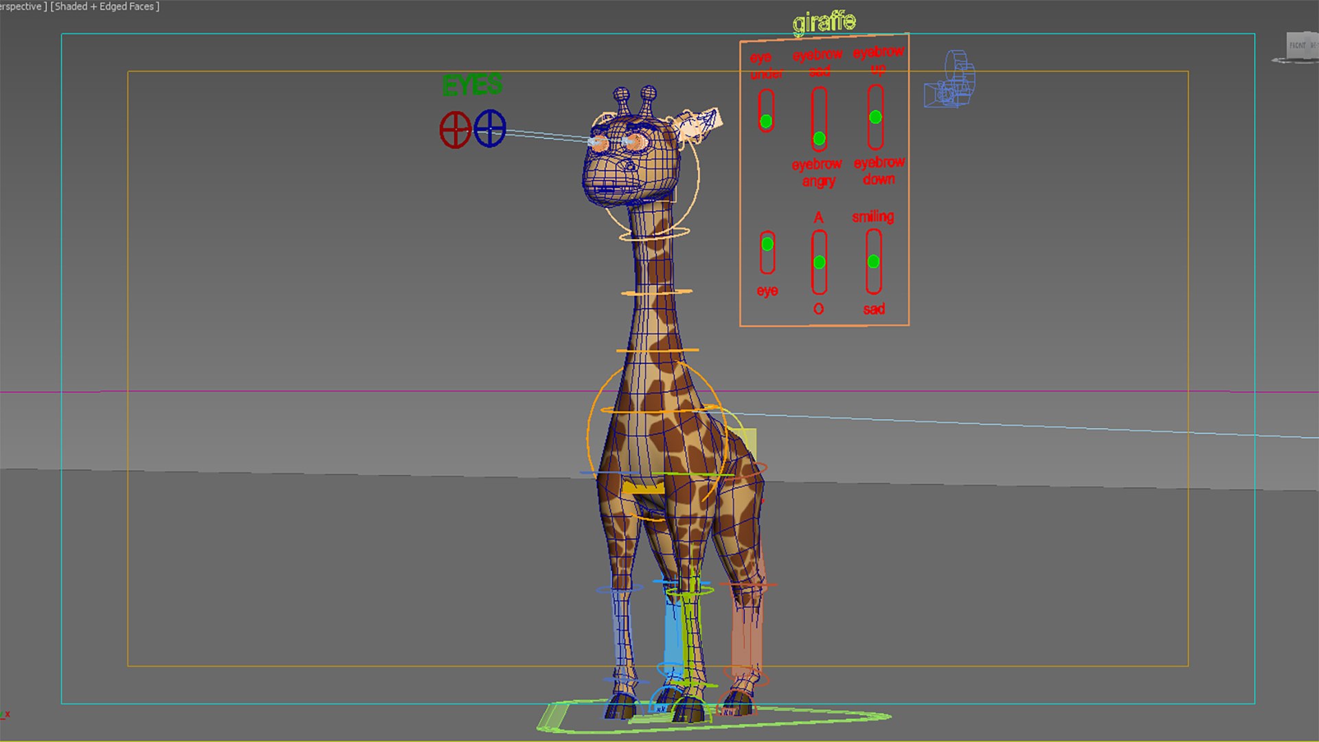 Giraffe 3D model - TurboSquid 2165413