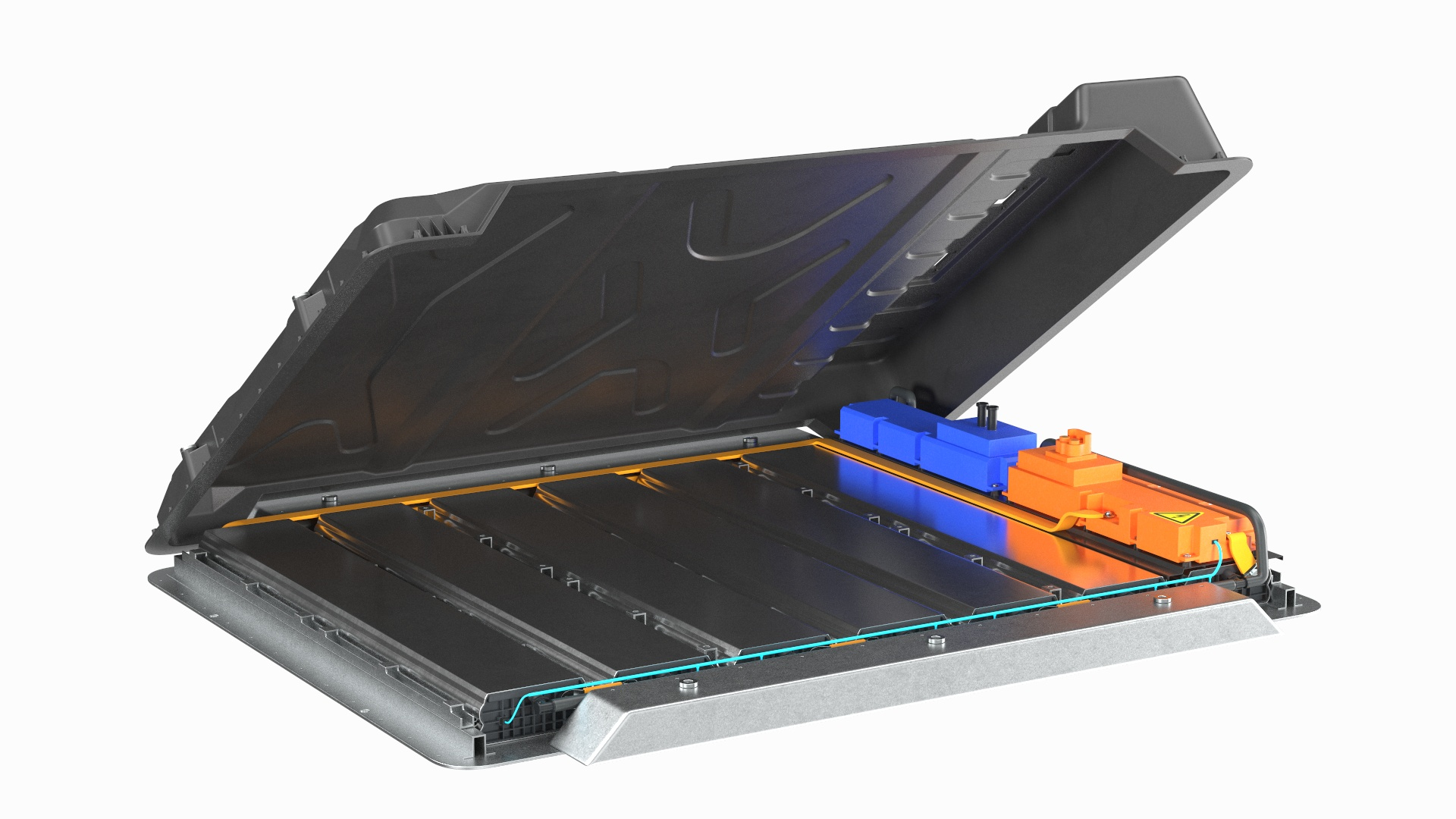 3D Electric Car Battery Open Model - TurboSquid 2086673