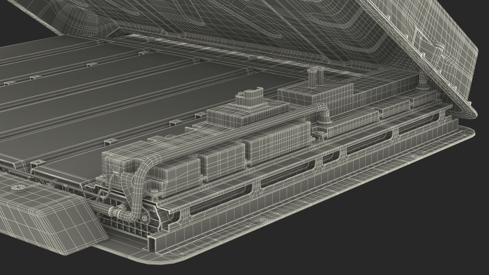 3D Electric Car Battery Open Model - TurboSquid 2086673