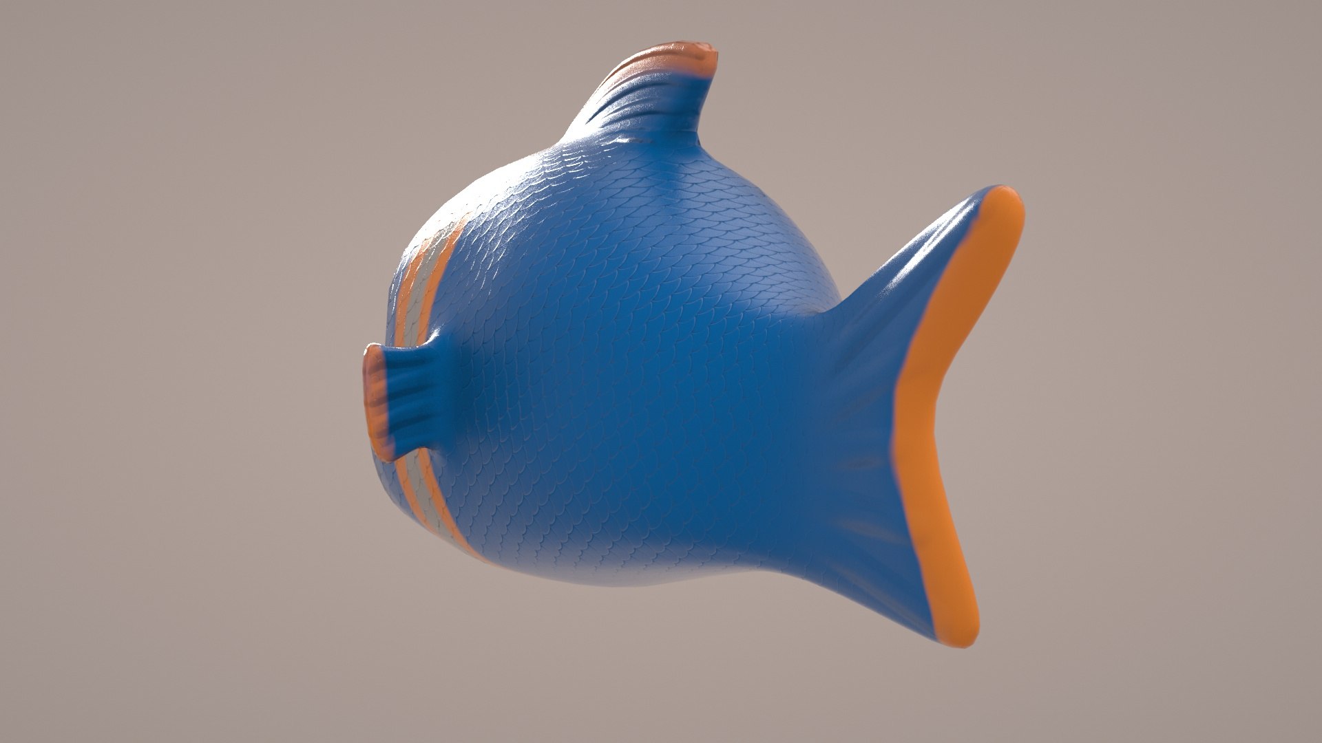 3D model fish blue - TurboSquid 1548469