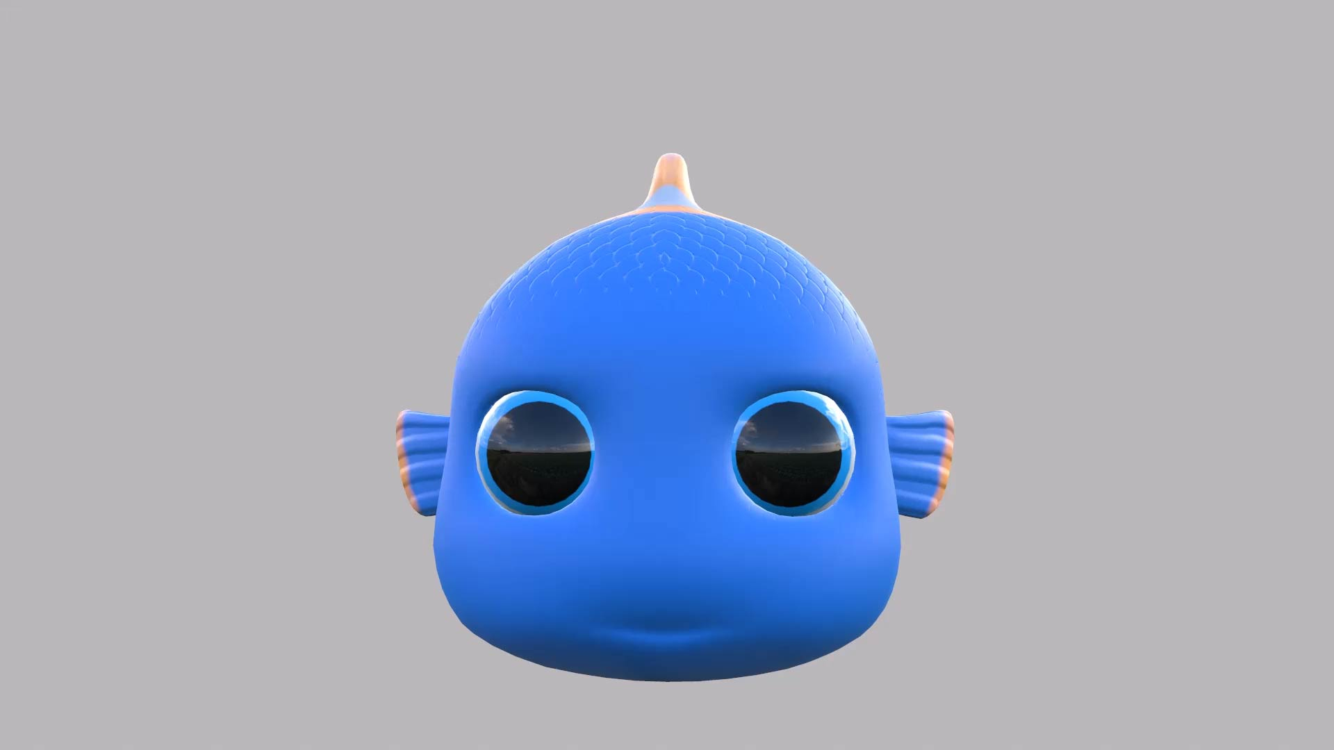 3D model fish blue - TurboSquid 1548469