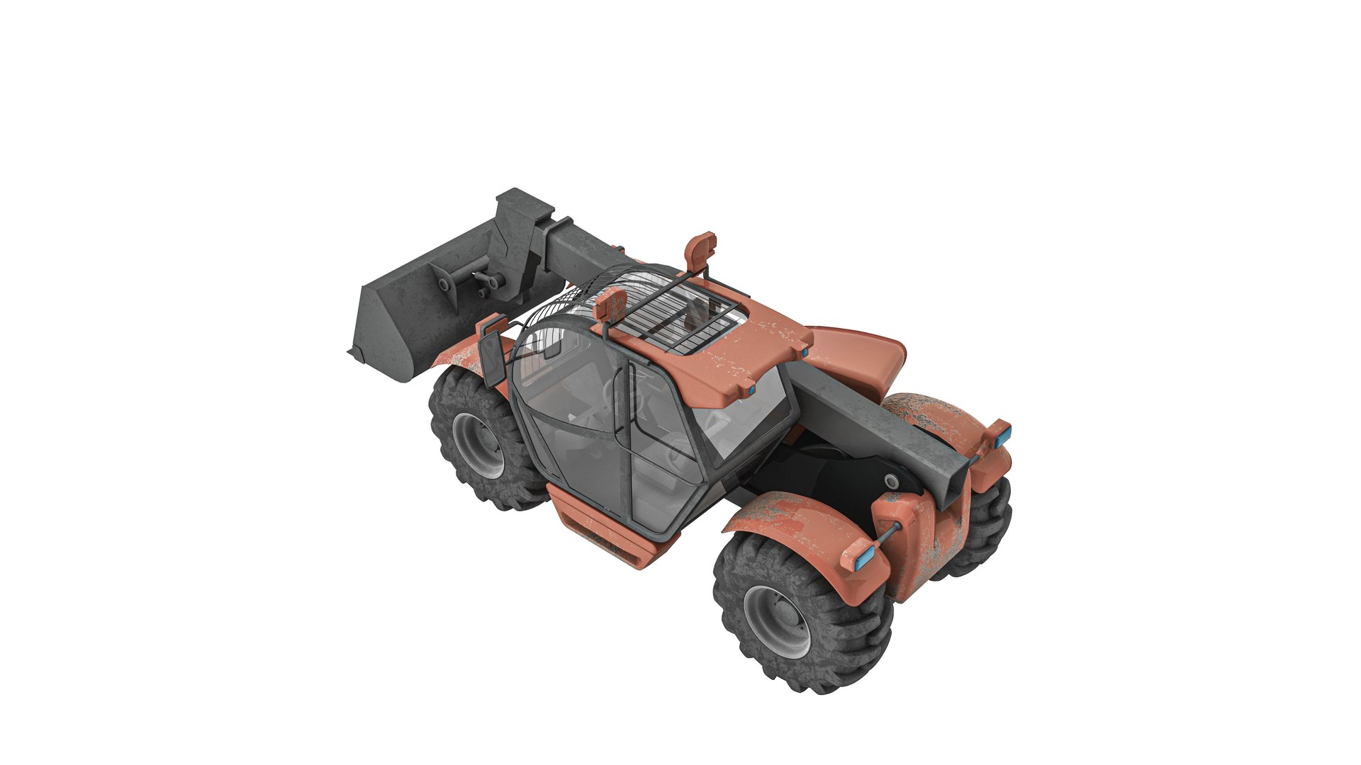 3D Model Telescopic Handler Loader - TurboSquid 2227109
