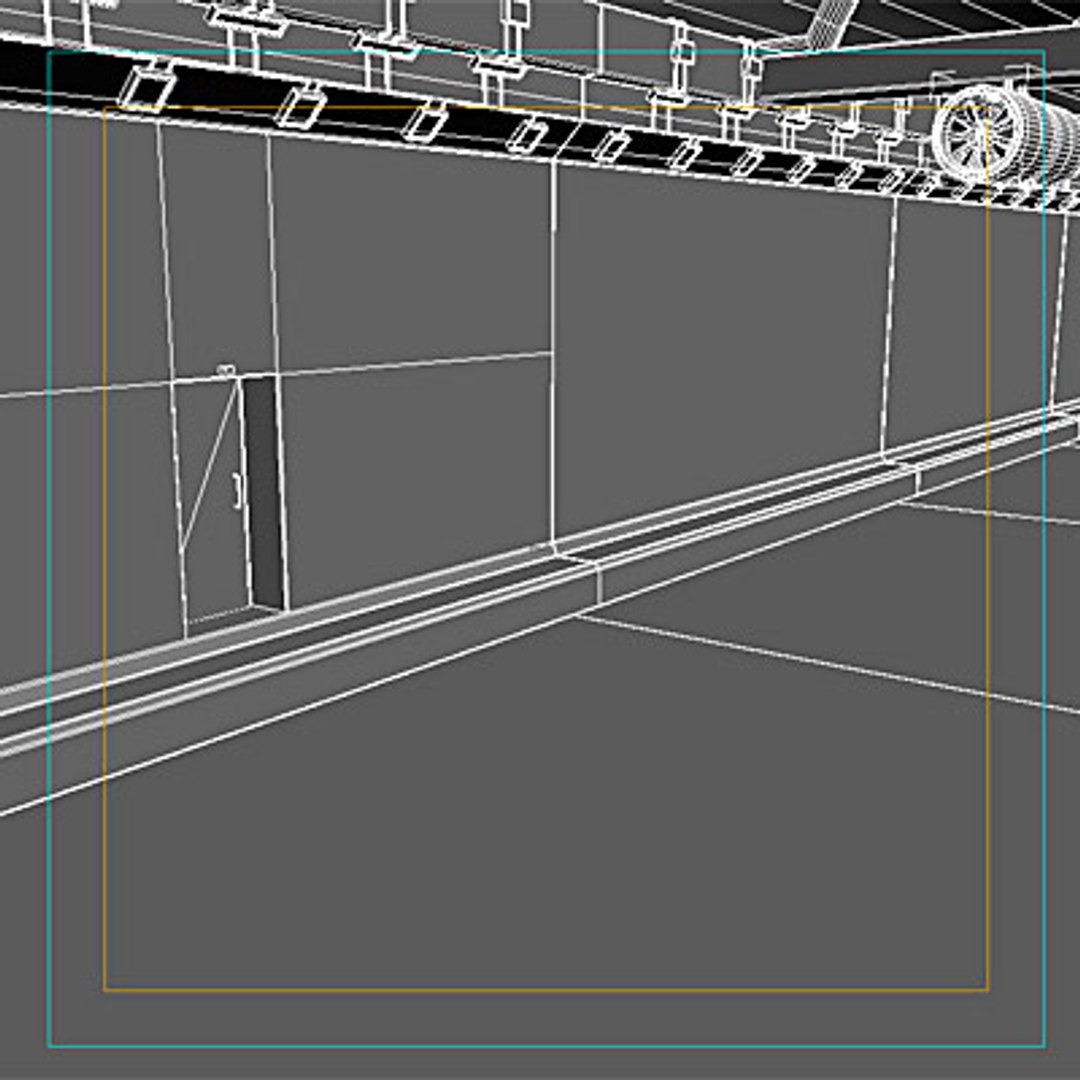 Underground Road 3d Model