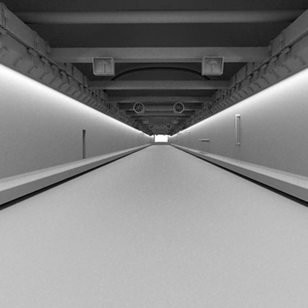 Underground Road 3d Model