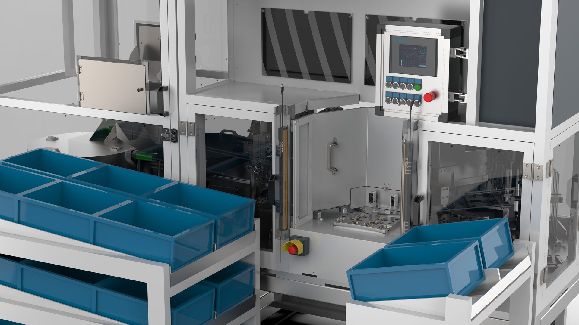 3D Automatic Small Motor Gearbox Assembly Machine Model - TurboSquid ...