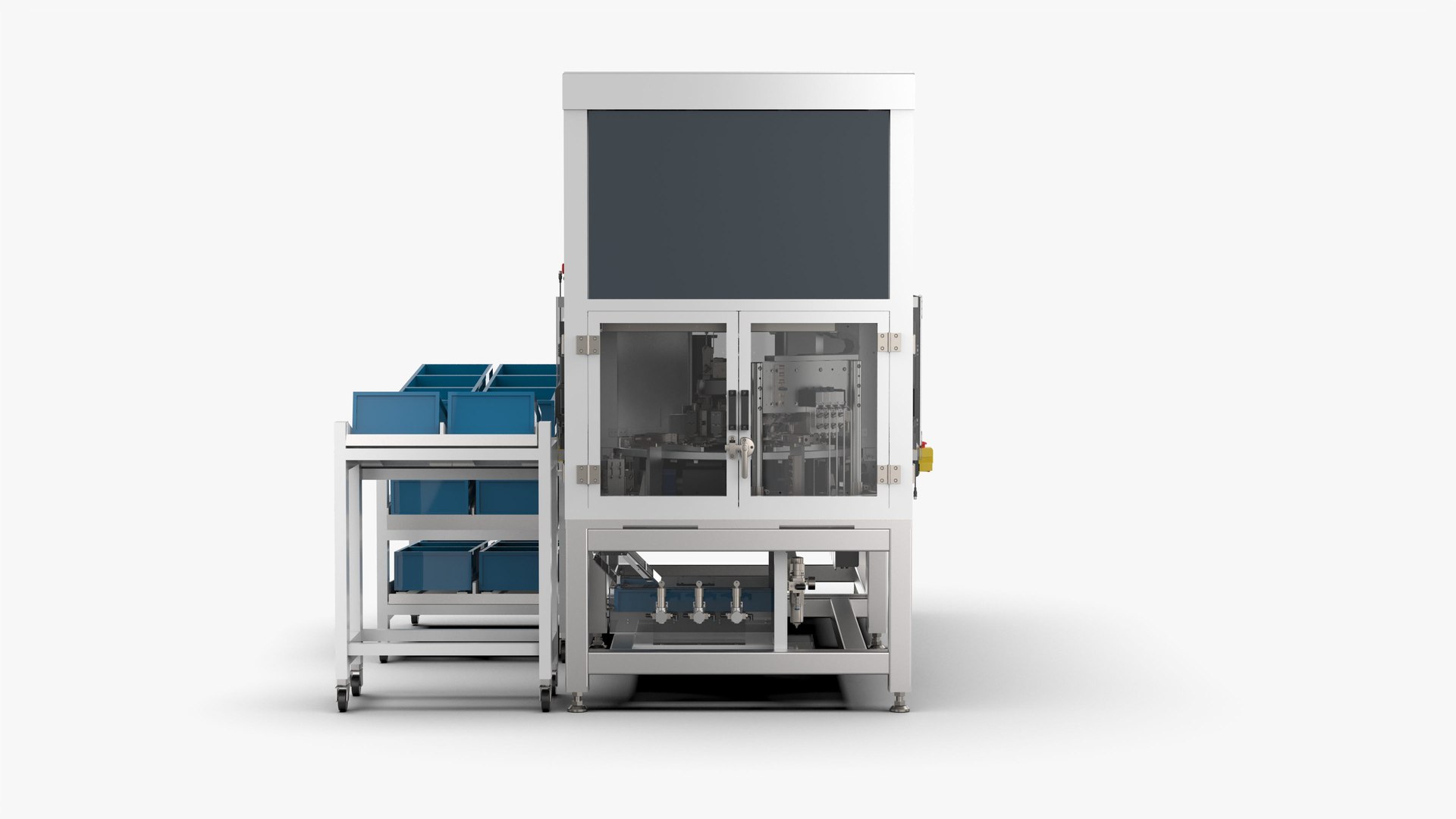 3D Automatic Small Motor Gearbox Assembly Machine Model - TurboSquid ...
