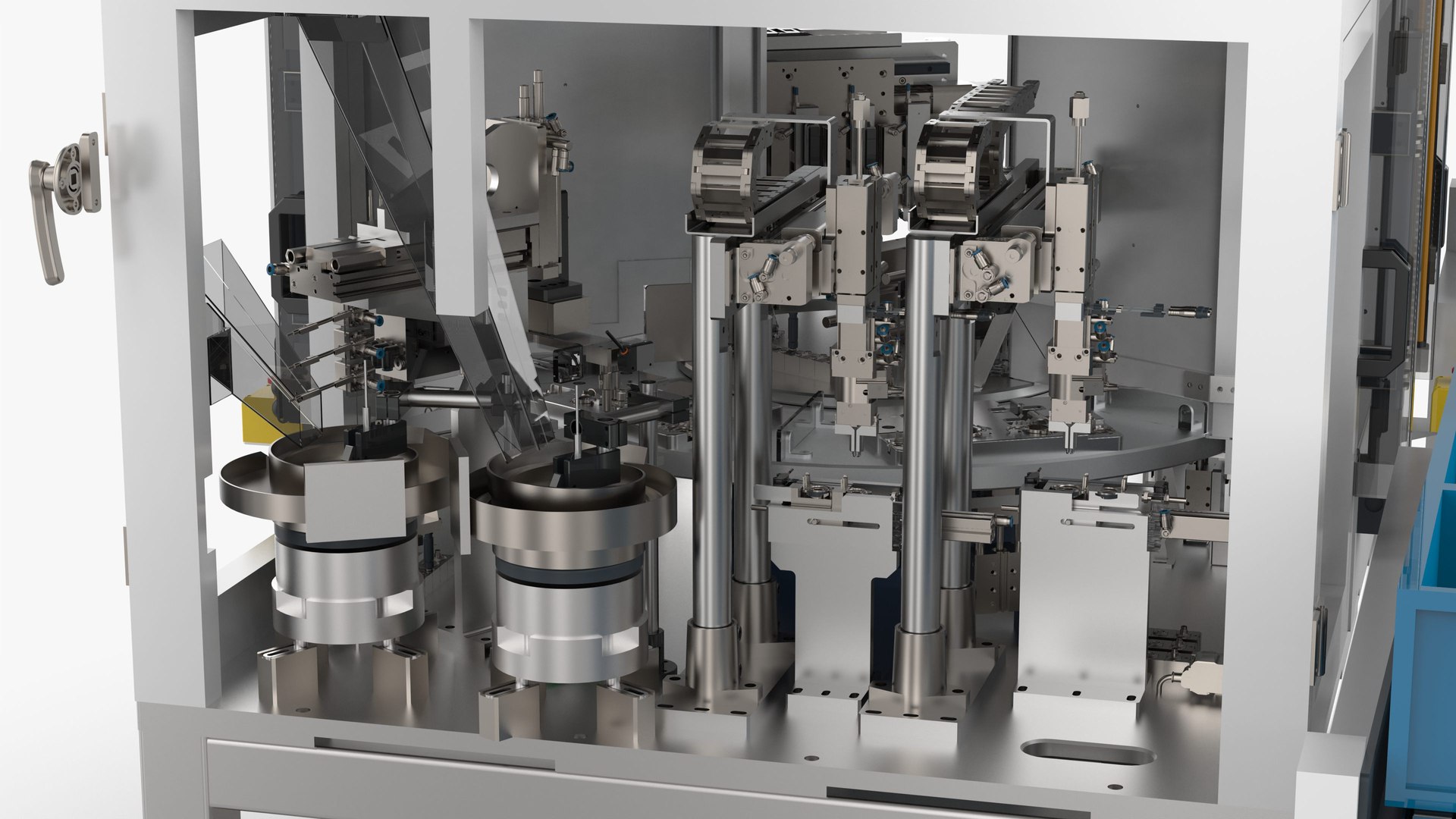 3D Automatic Small Motor Gearbox Assembly Machine Model - TurboSquid ...