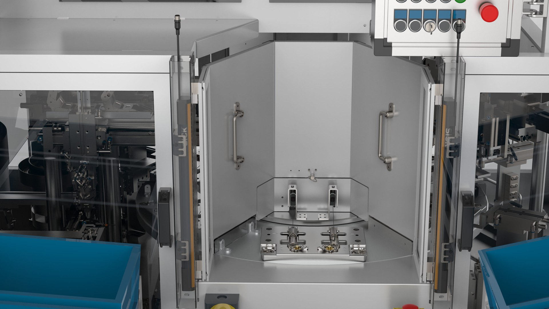 3D Automatic Small Motor Gearbox Assembly Machine Model - TurboSquid ...