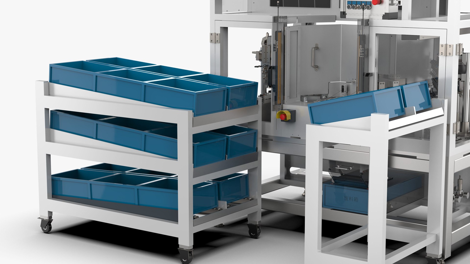 3D Automatic Small Motor Gearbox Assembly Machine Model - TurboSquid ...