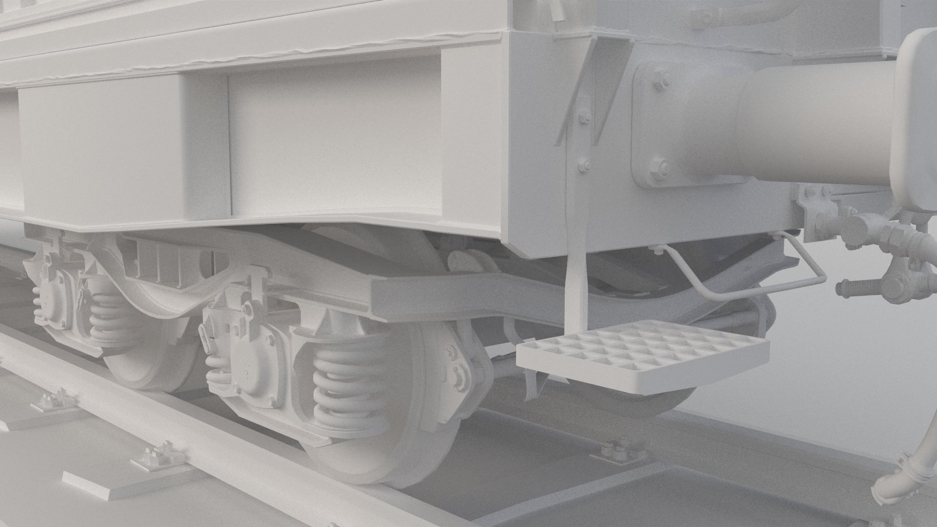 Container Train 3D Model - TurboSquid 1524163