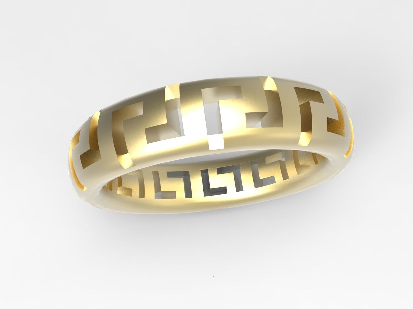 3d 3dm gold rings