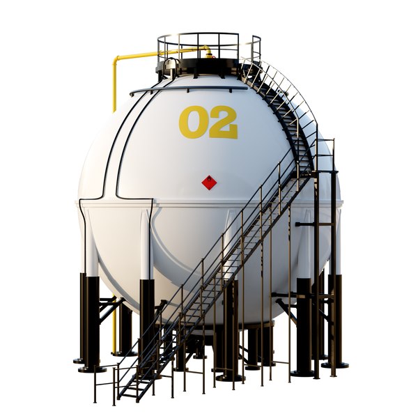 3D model industrial storage tank - TurboSquid 1566864