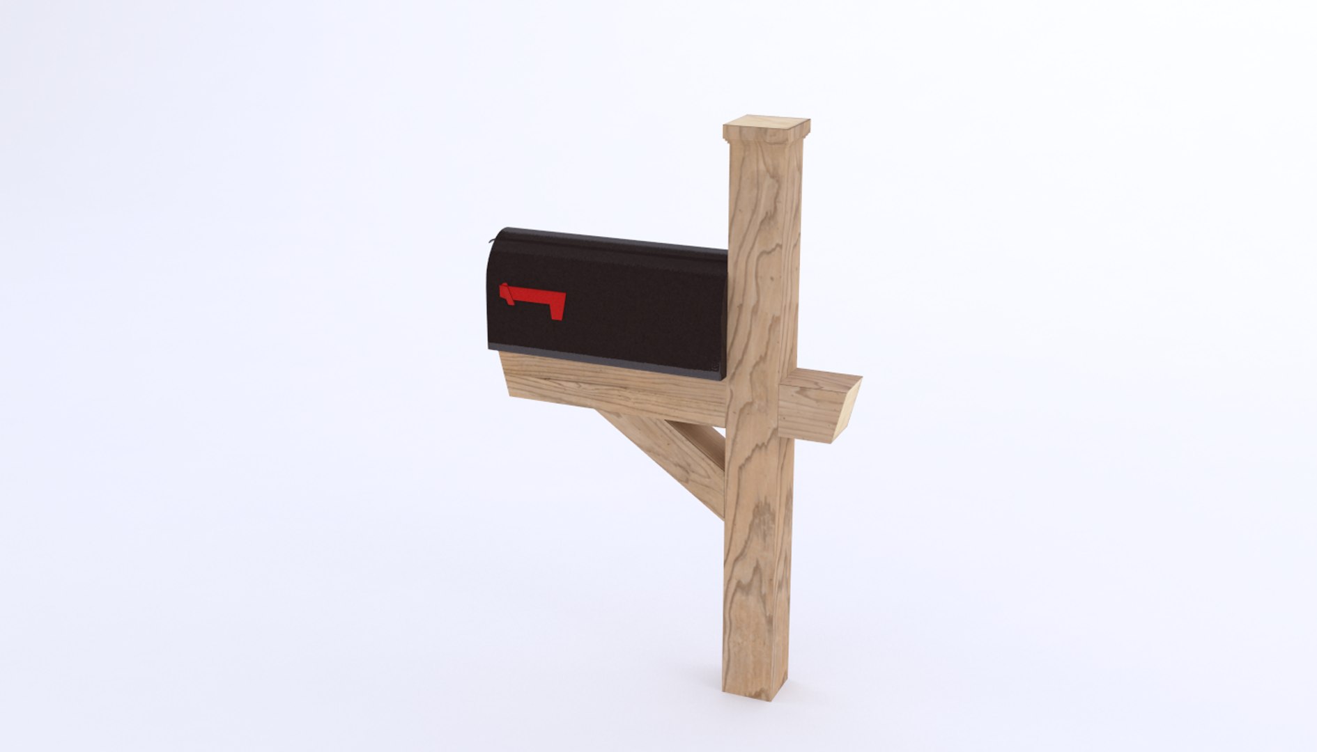 Realistic Mailbox 3D Model - TurboSquid 1410280