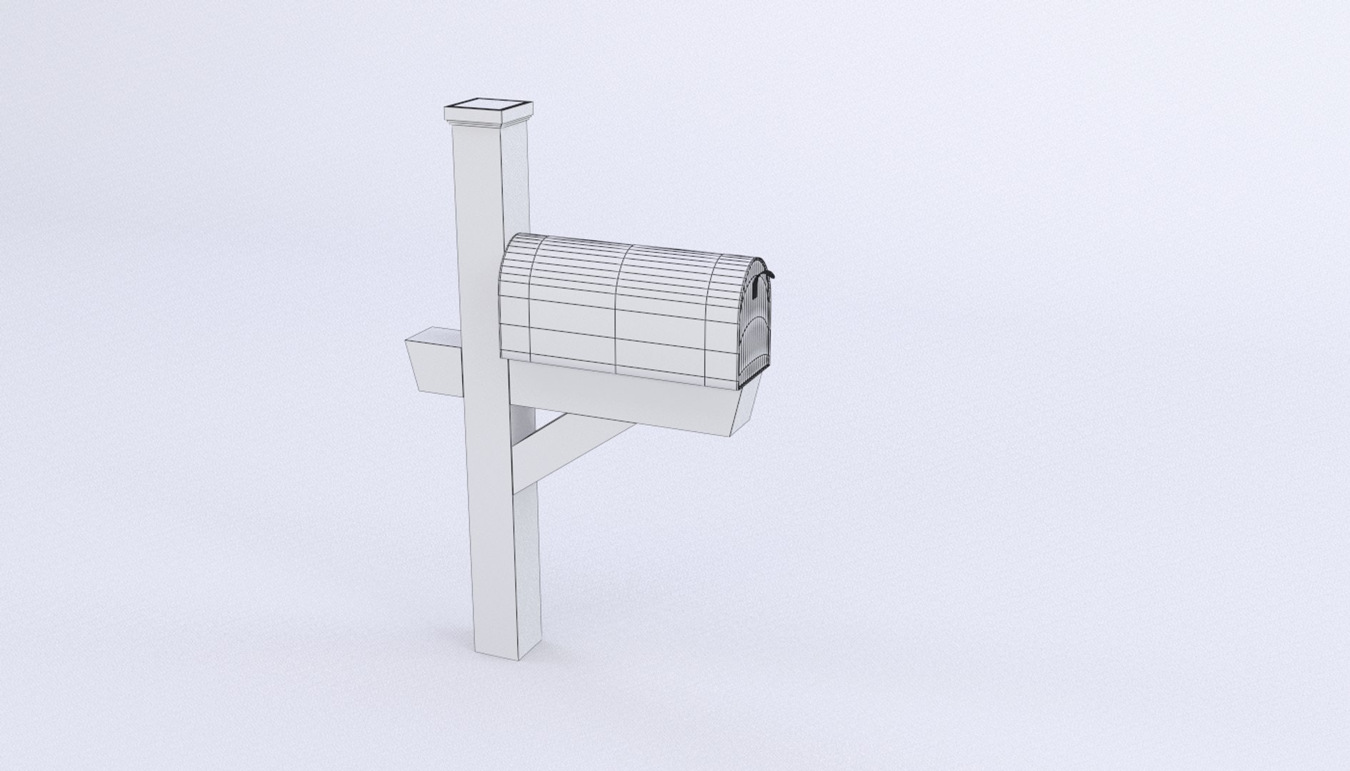 Realistic Mailbox 3D Model - TurboSquid 1410280