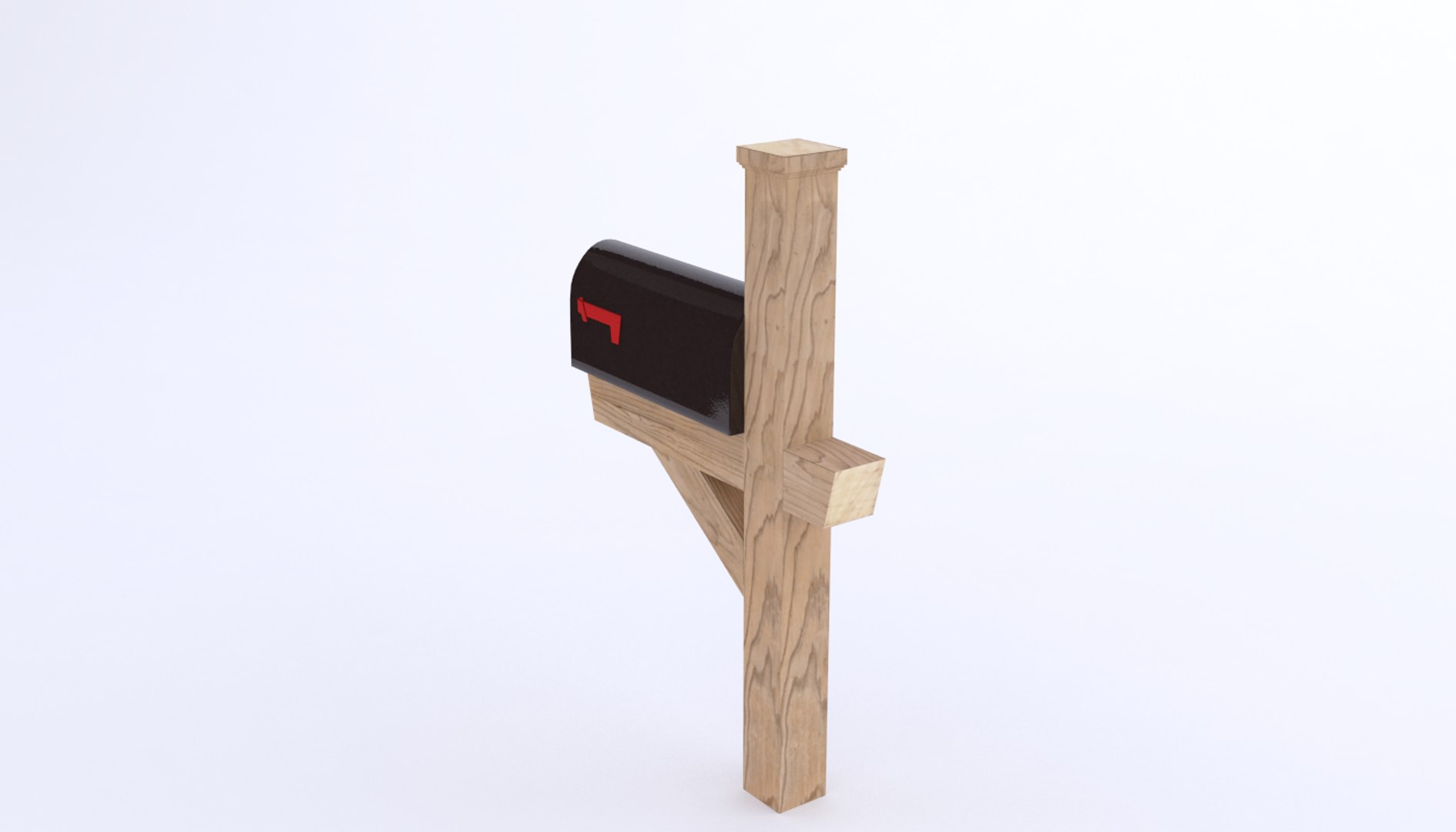 Realistic Mailbox 3D Model - TurboSquid 1410280