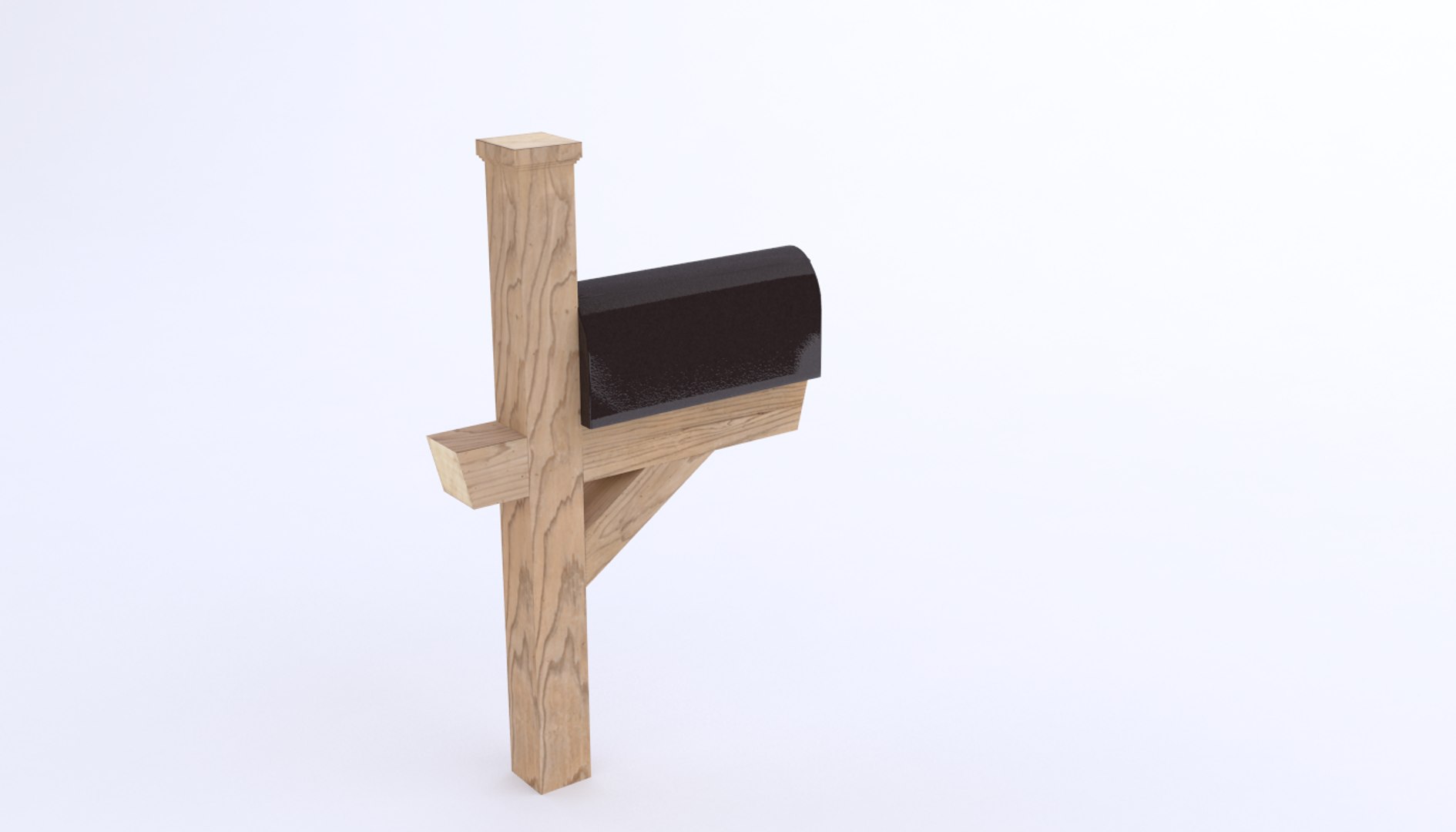 Realistic Mailbox 3D Model - TurboSquid 1410280