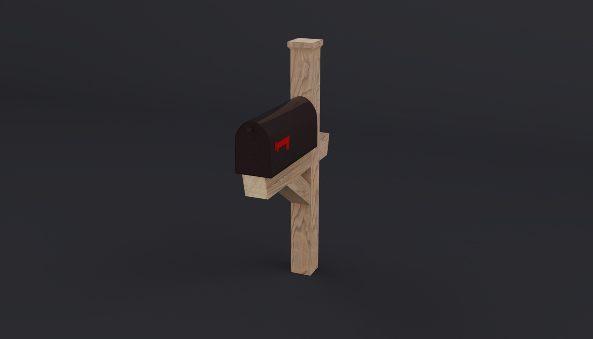 Realistic Mailbox 3D Model - TurboSquid 1410280