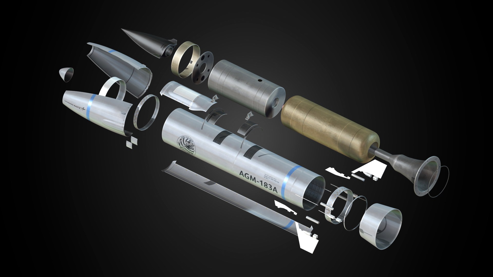 3D Model Missiles Bundle - TurboSquid 2417447