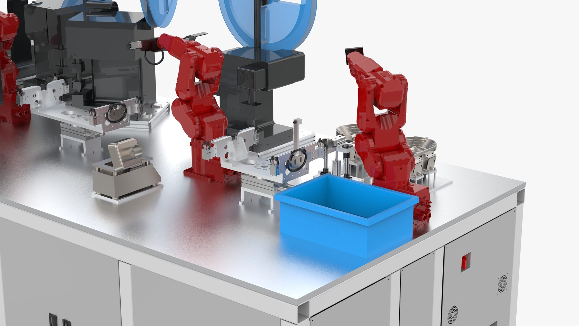 Automatic Wire Processing Machine 3D Model - TurboSquid 2040822