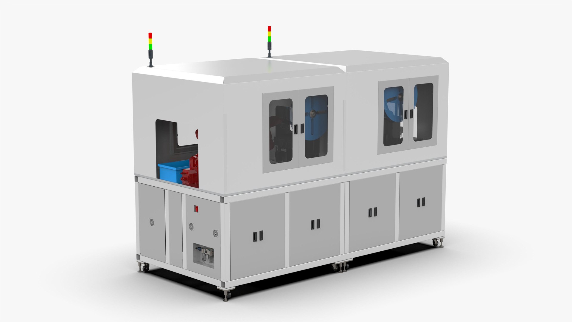 Automatic Wire Processing Machine 3D Model - TurboSquid 2040822