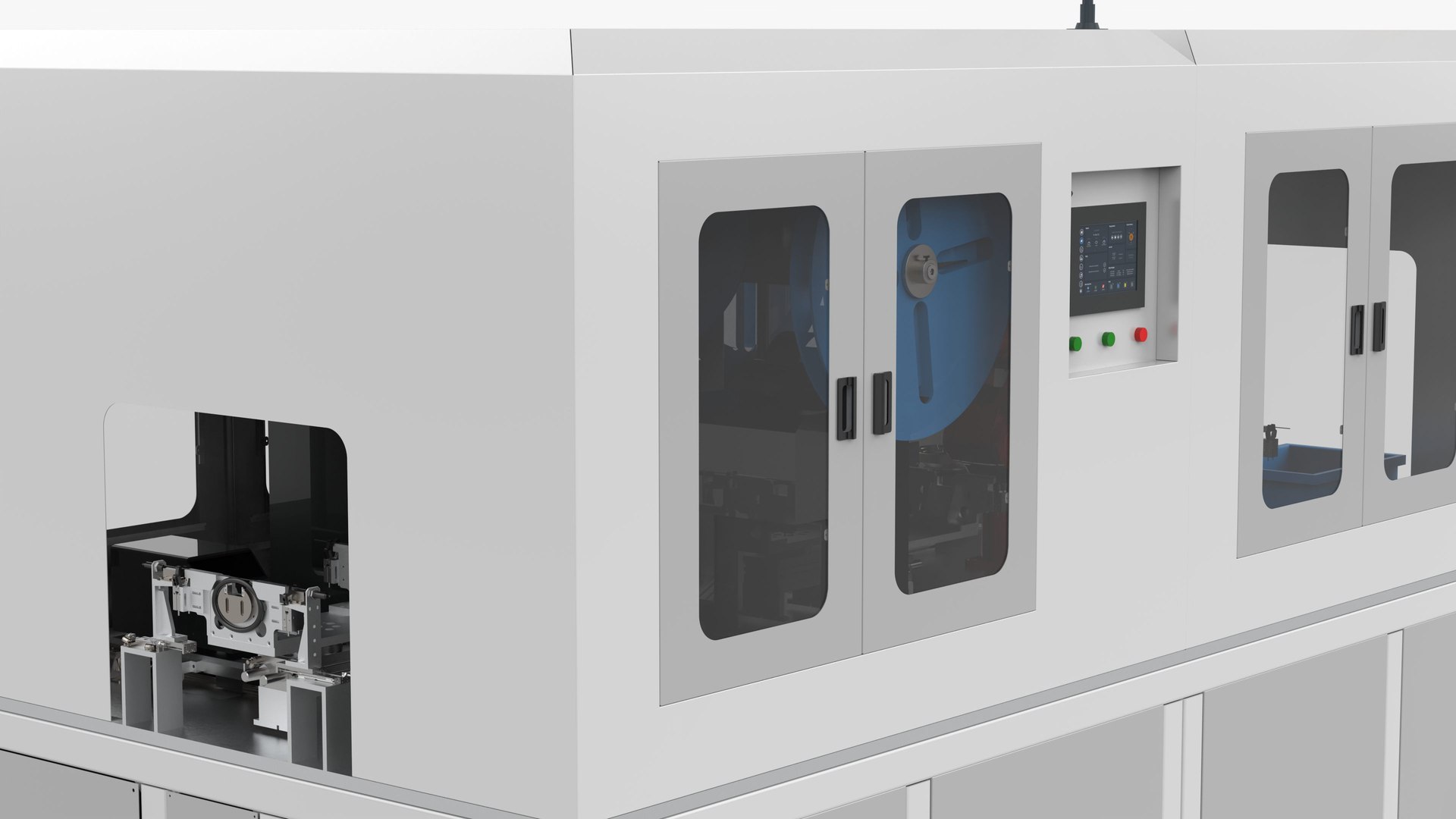 Automatic Wire Processing Machine 3D Model - TurboSquid 2040822