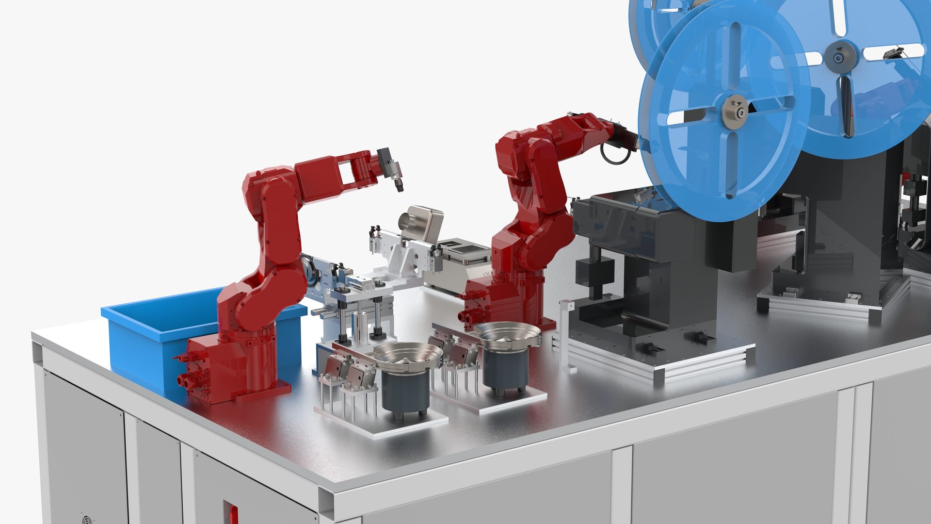 Automatic Wire Processing Machine 3D Model - TurboSquid 2040822