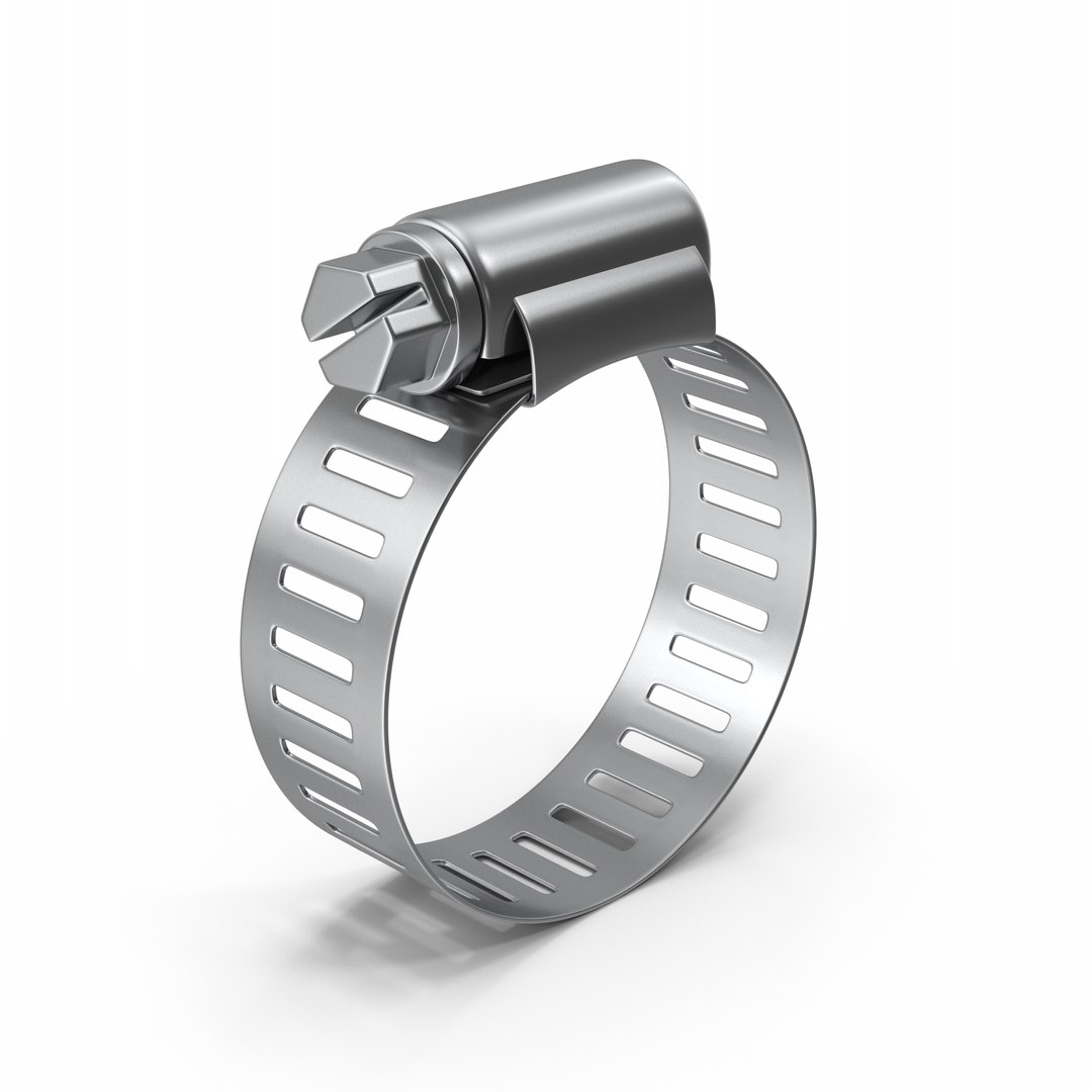 Metal Pipe Clamp 3D - TurboSquid 1966286