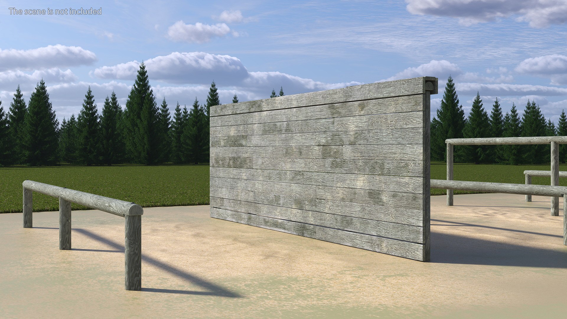 3D Training Wall Obstacle Old - TurboSquid 2235935