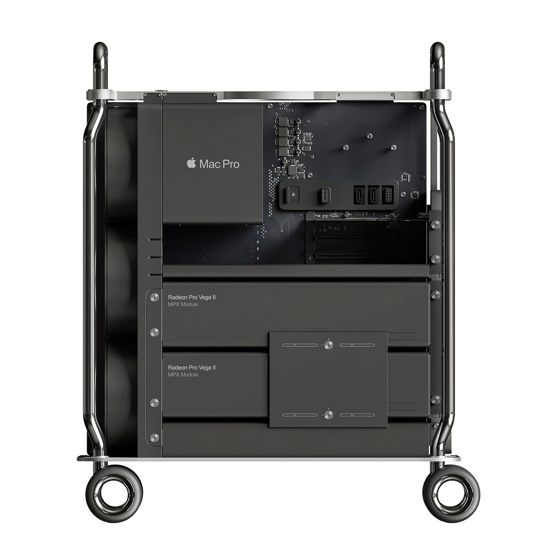 3D Apple Mac Pro Model - TurboSquid 1827350