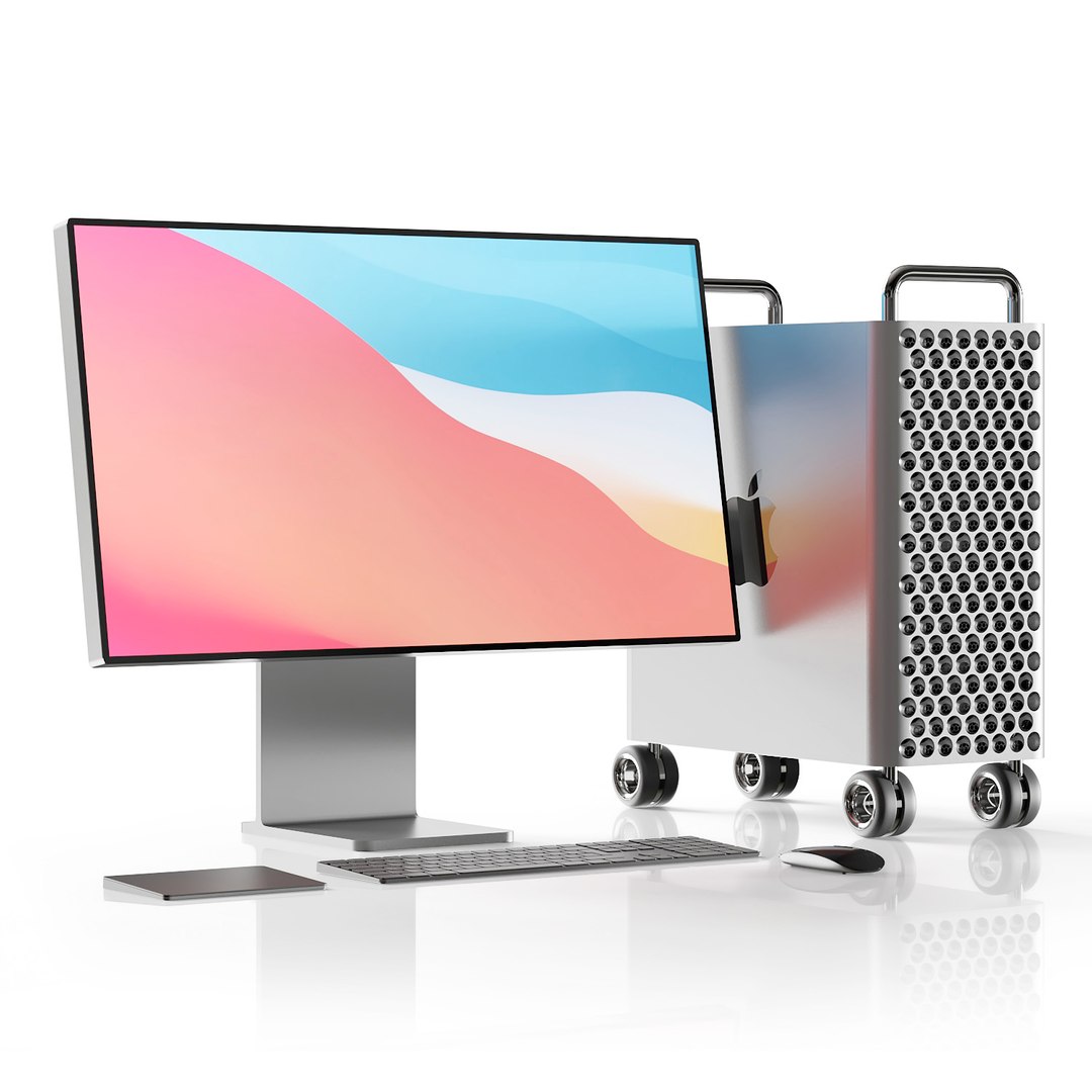 3D Apple Mac Pro Model - TurboSquid 1827350