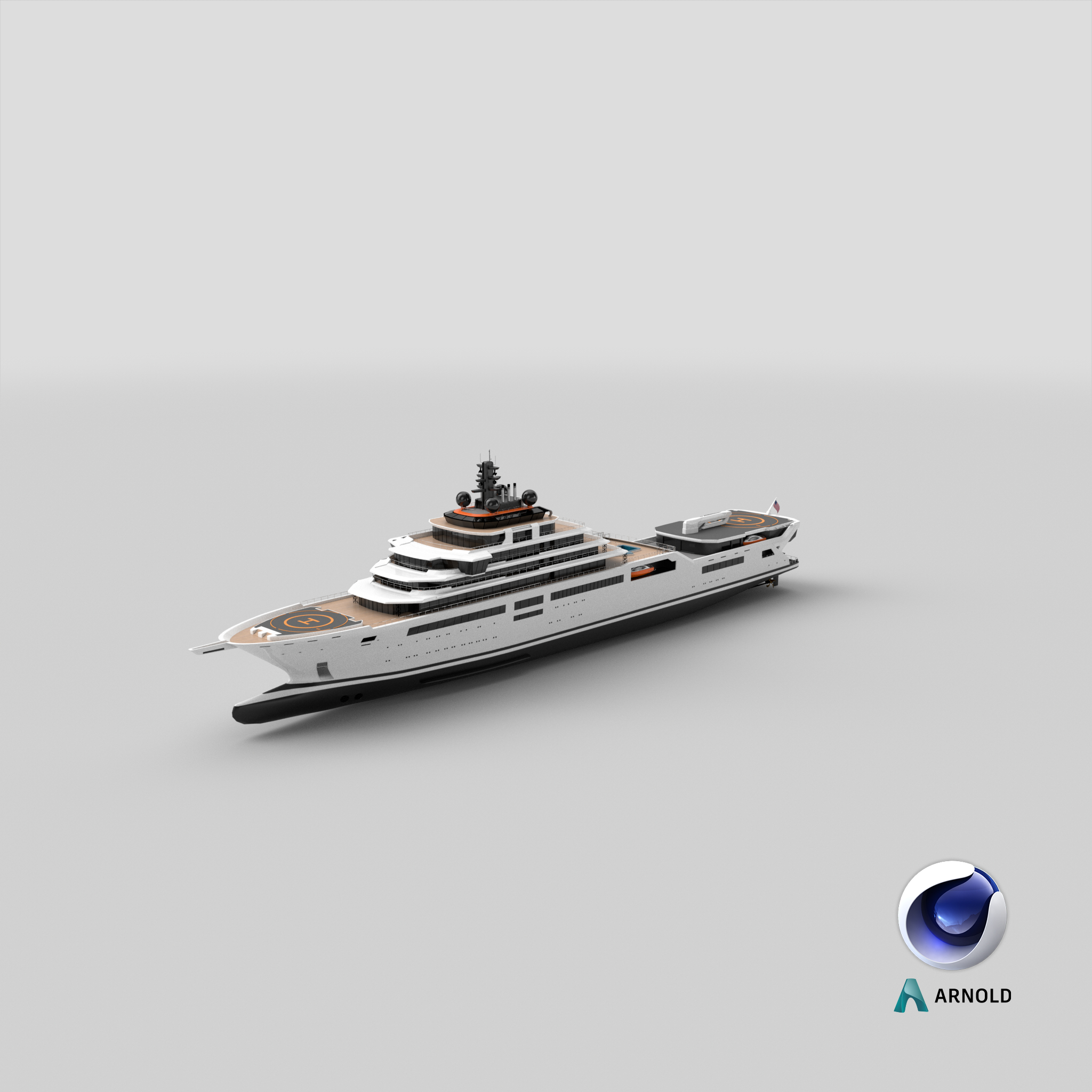 modelo 3d Buque de investigación Willie Explorer - TurboSquid 1832683