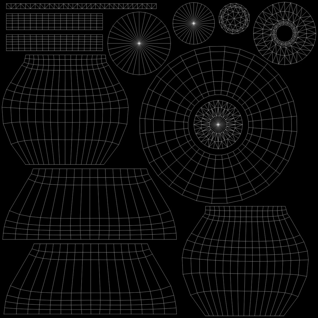 3D stylized pot - TurboSquid 1596829