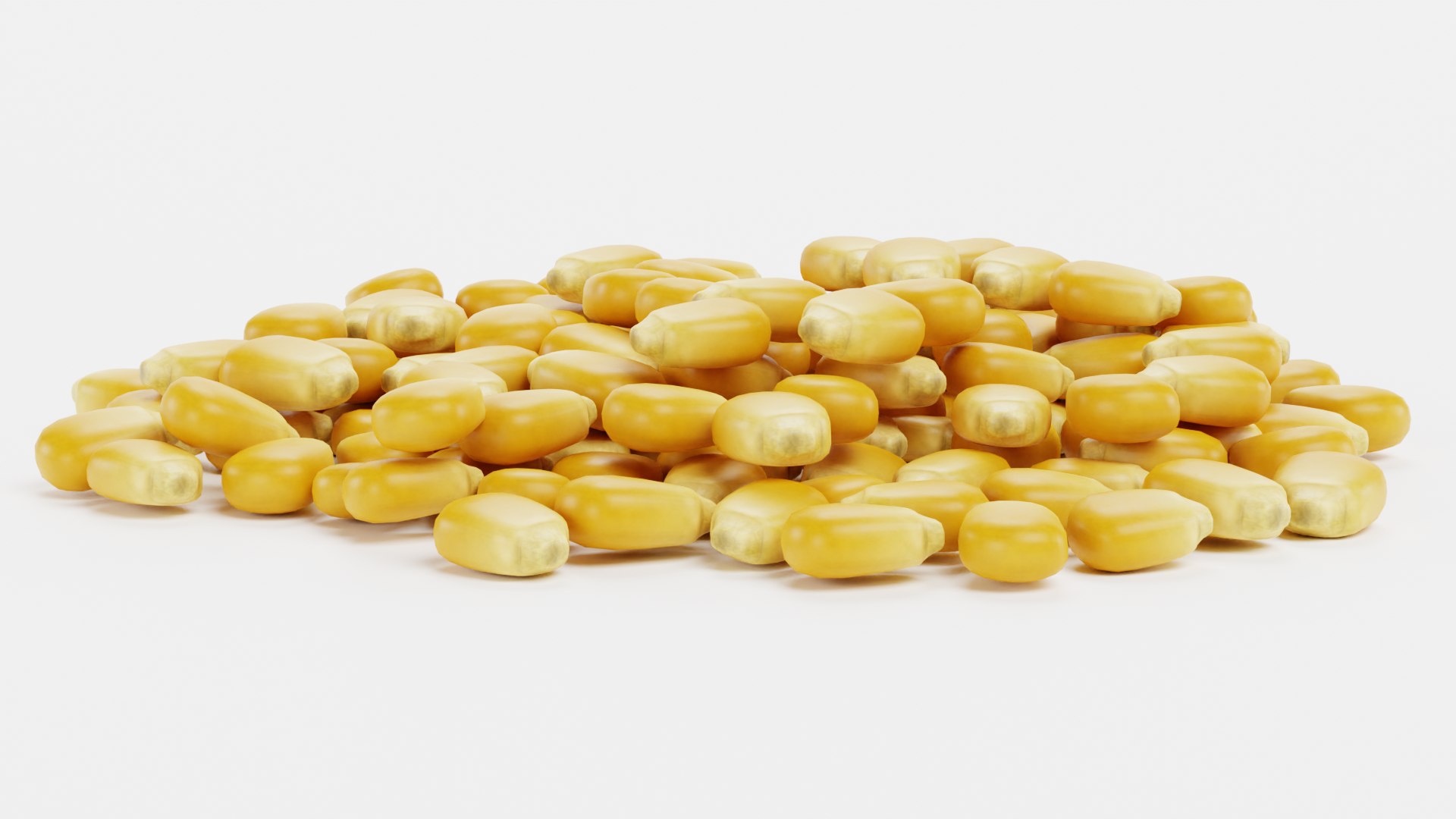 Corn Seeds 3D Model - TurboSquid 1933741