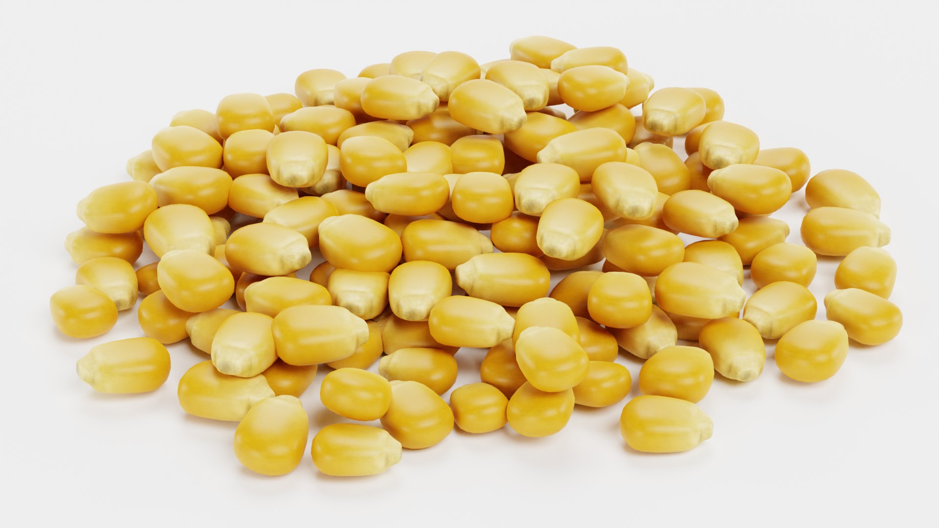 Corn Seeds 3D Model - TurboSquid 1933741