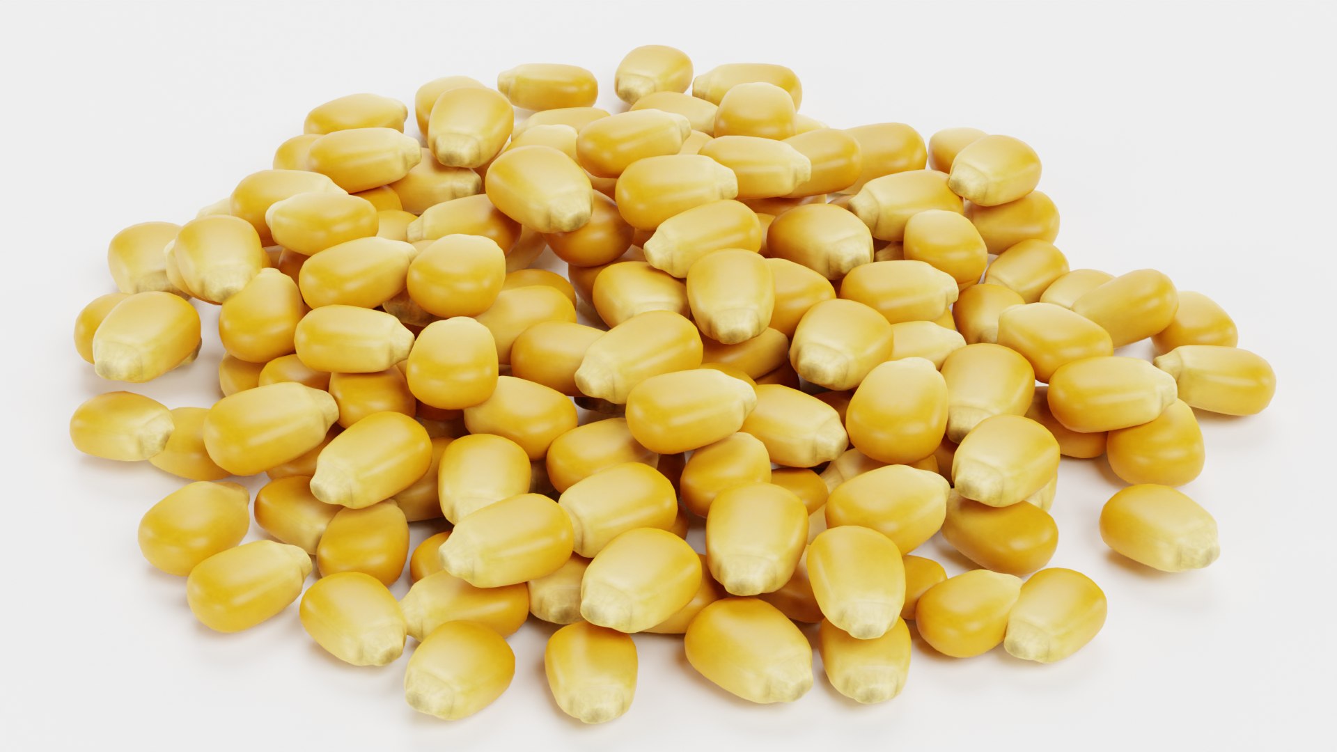 Corn Seeds 3D Model - TurboSquid 1933741