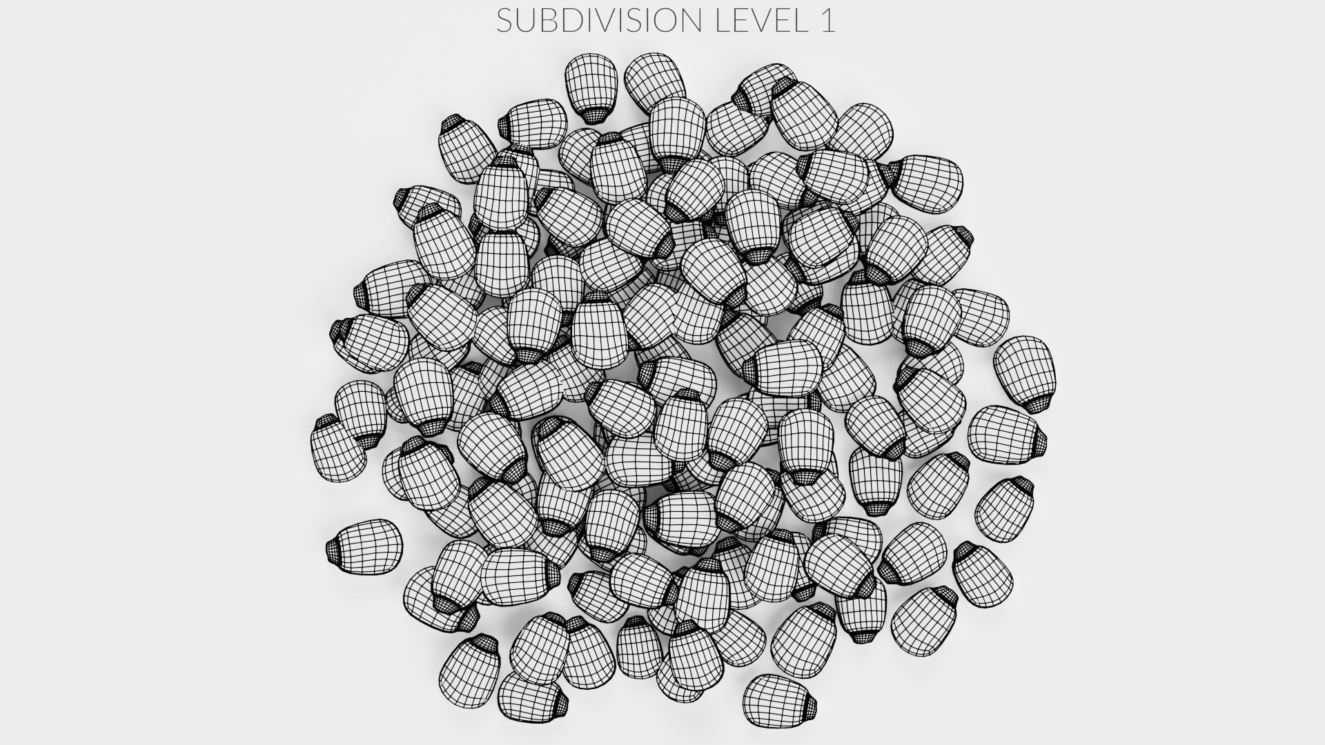 Corn Seeds 3D Model - TurboSquid 1933741