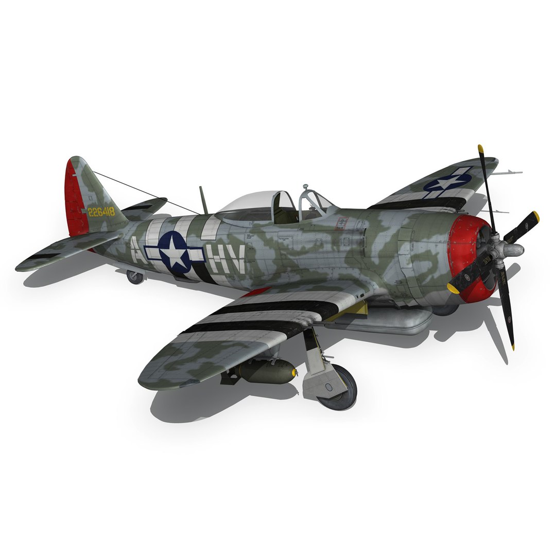 3d Republic P-47 Thunderbolt