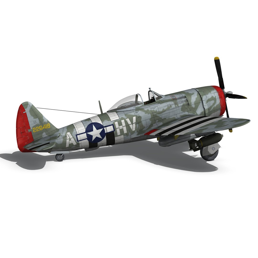 3d Republic P-47 Thunderbolt