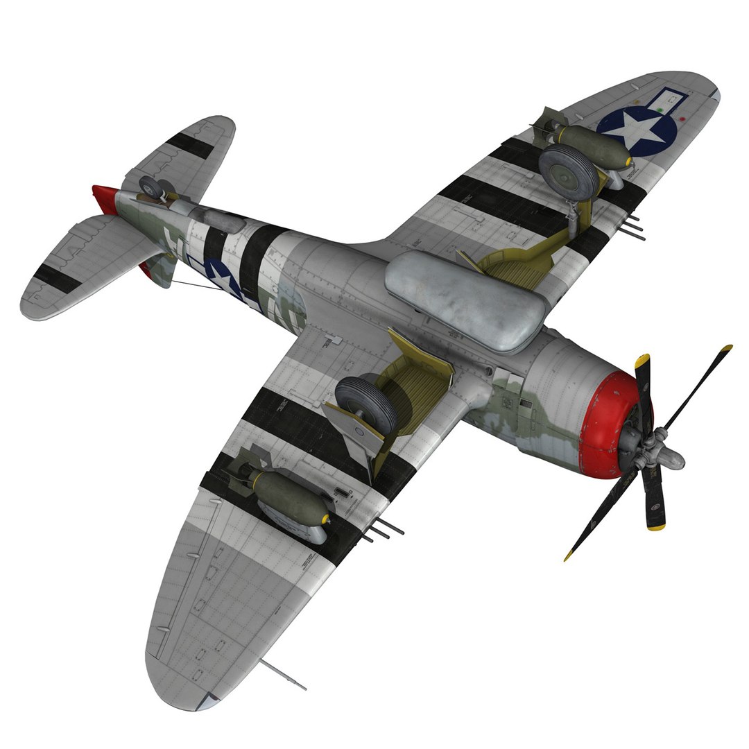 3d Republic P-47 Thunderbolt