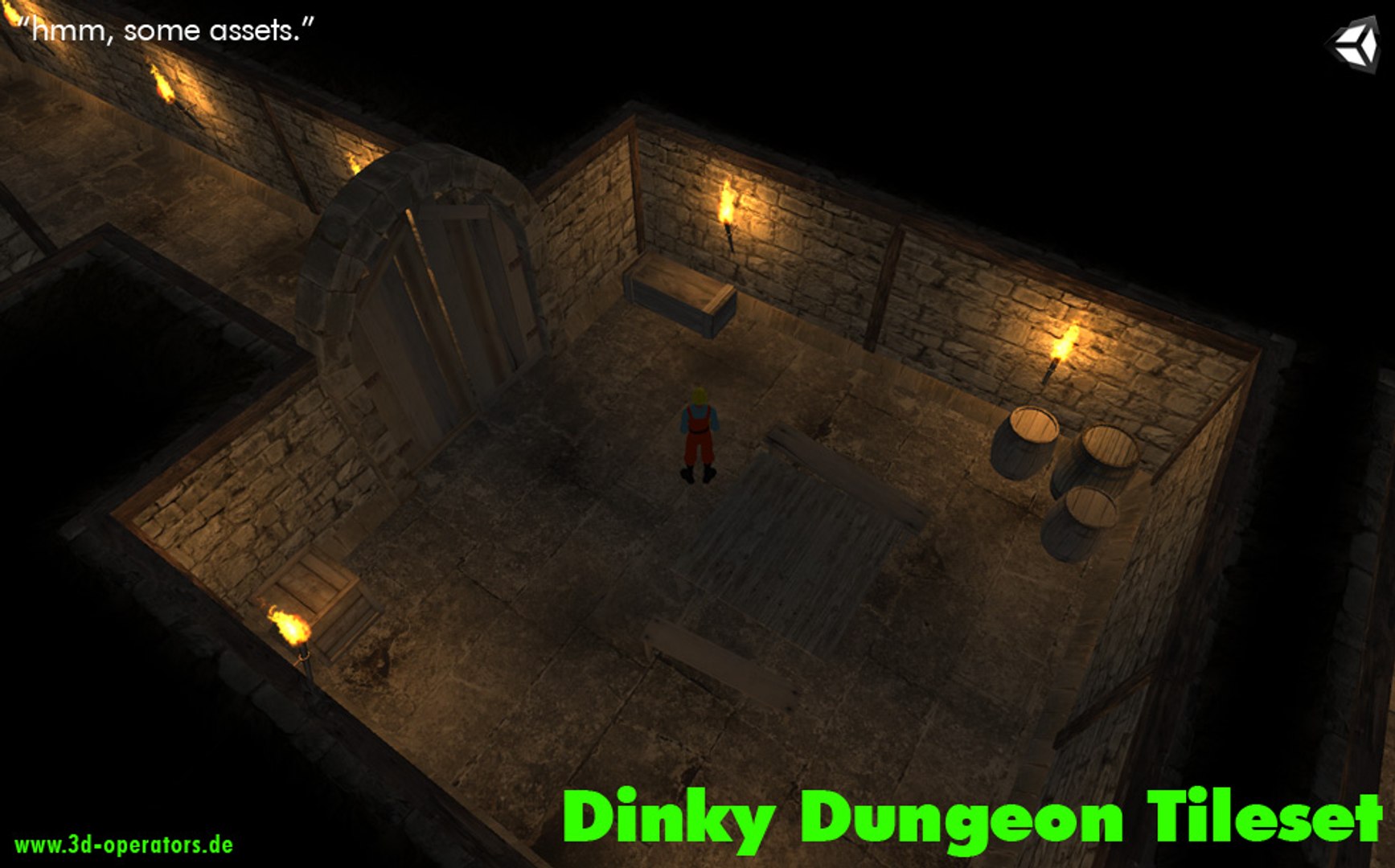3ds Dinky Dungeon Tileset Medieval Rpg