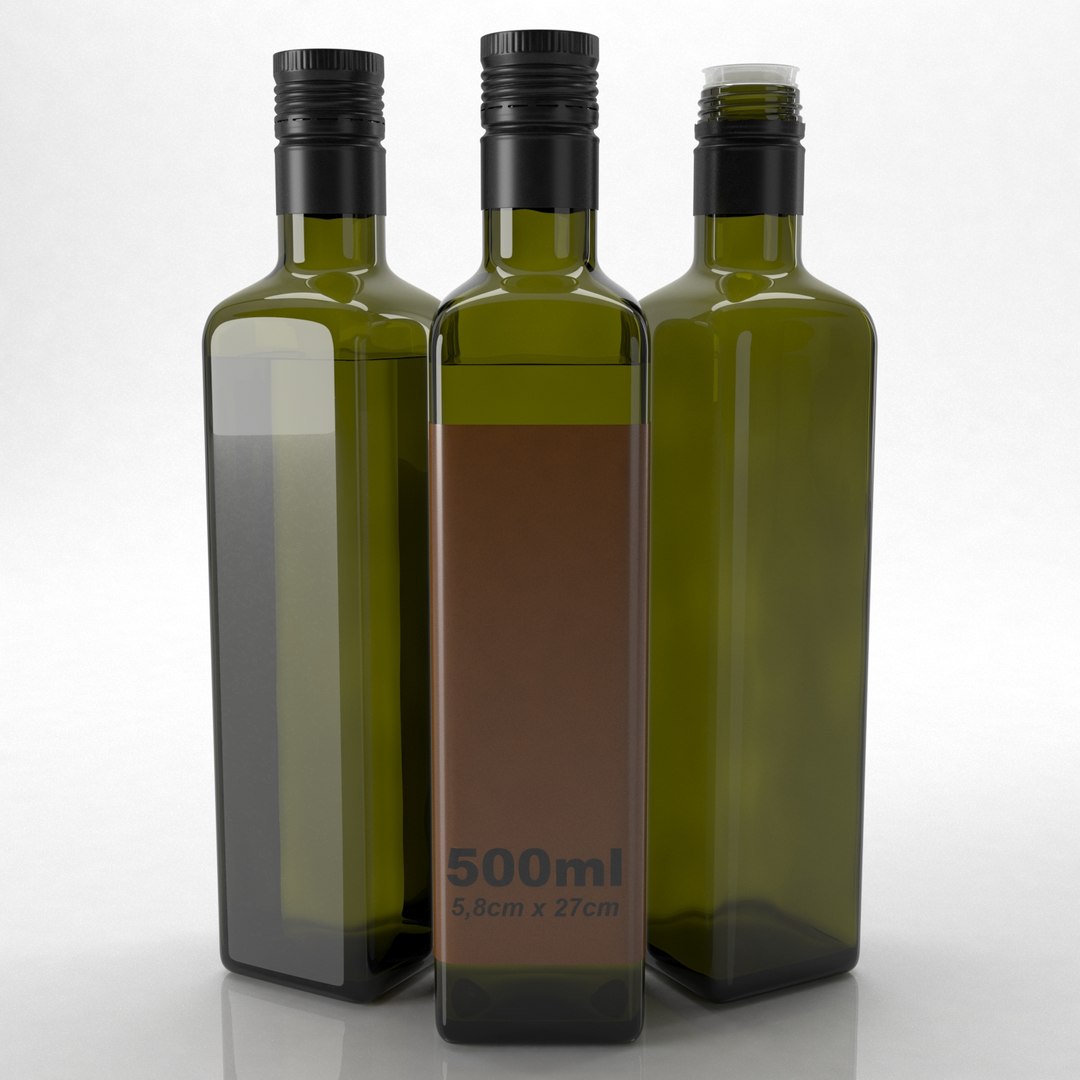 Bottle 500ml Model - TurboSquid 1839276