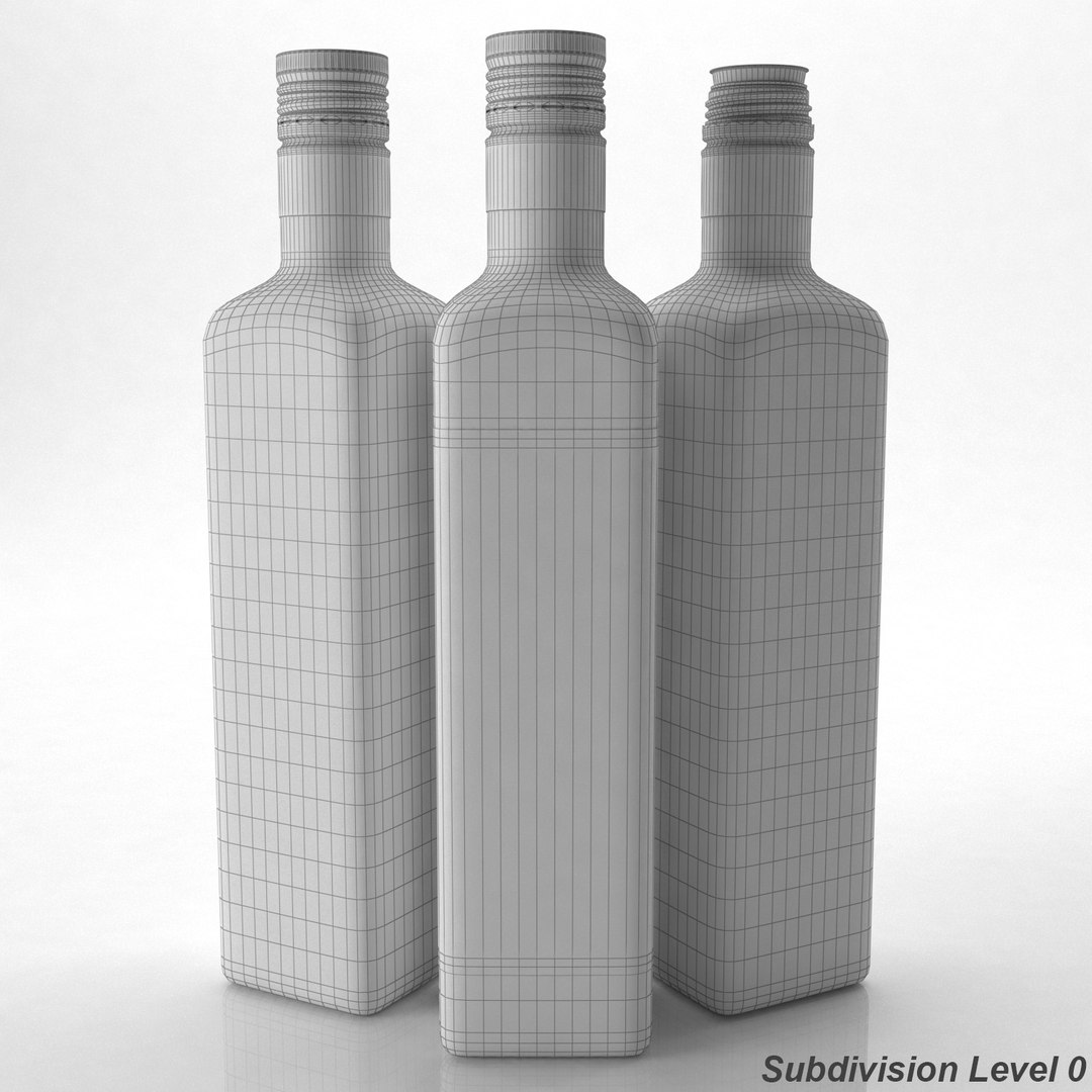Bottle 500ml Model - TurboSquid 1839276