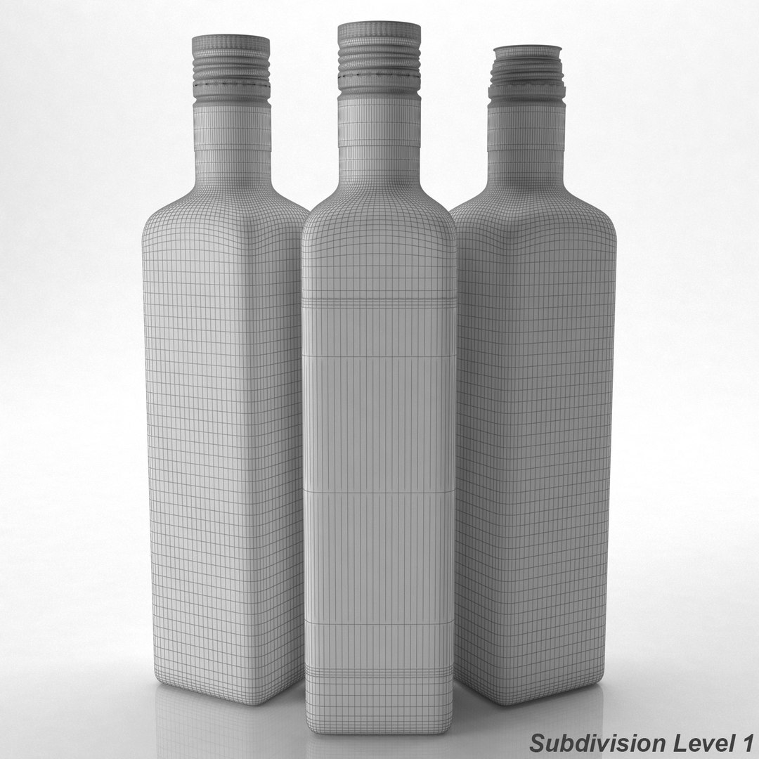 Bottle 500ml Model - TurboSquid 1839276