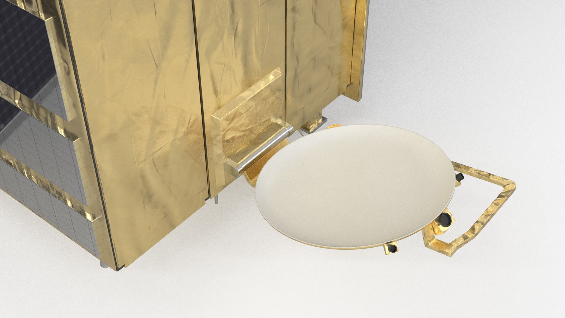 Geostationary Satellite With Solar Panels Model - TurboSquid 2385489