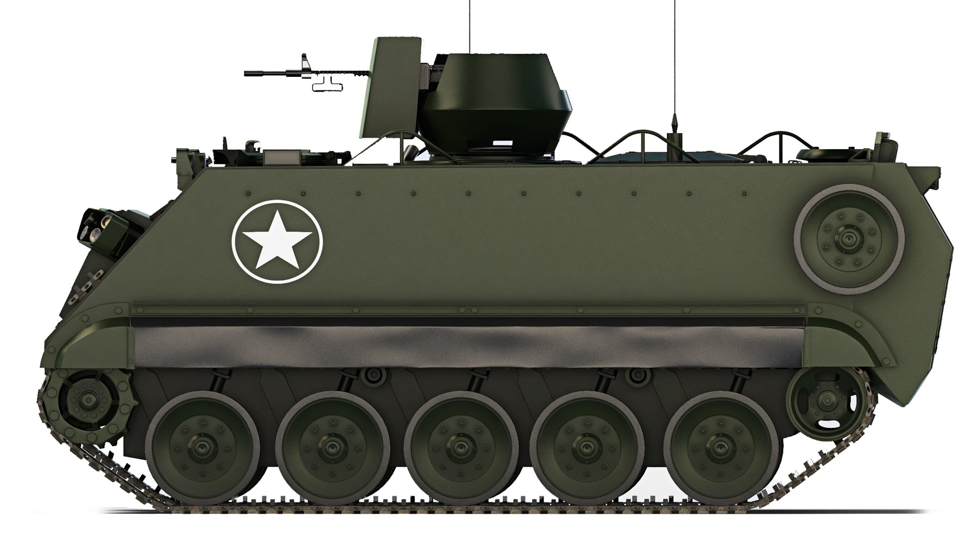 M113A3 1987 Model - TurboSquid 2228227