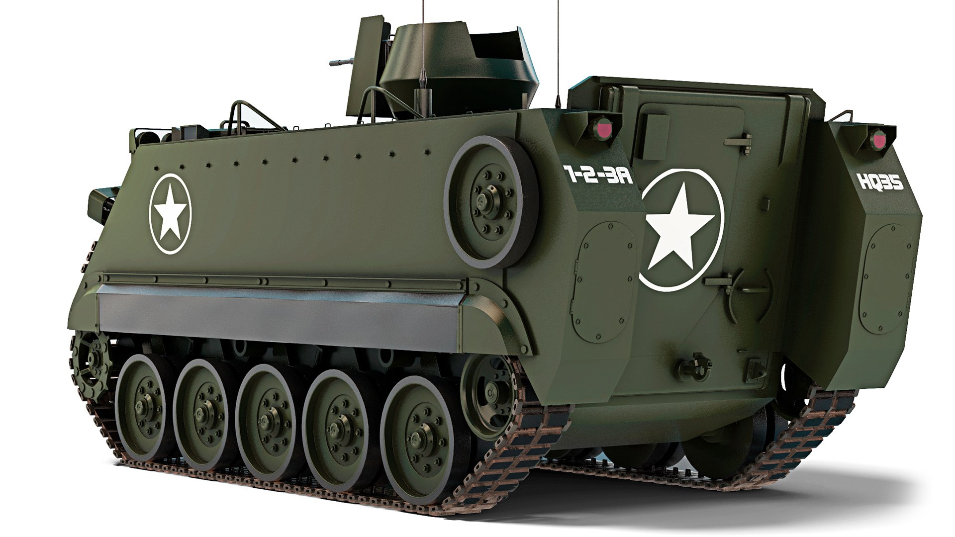 M113A3 1987 Model - TurboSquid 2228227